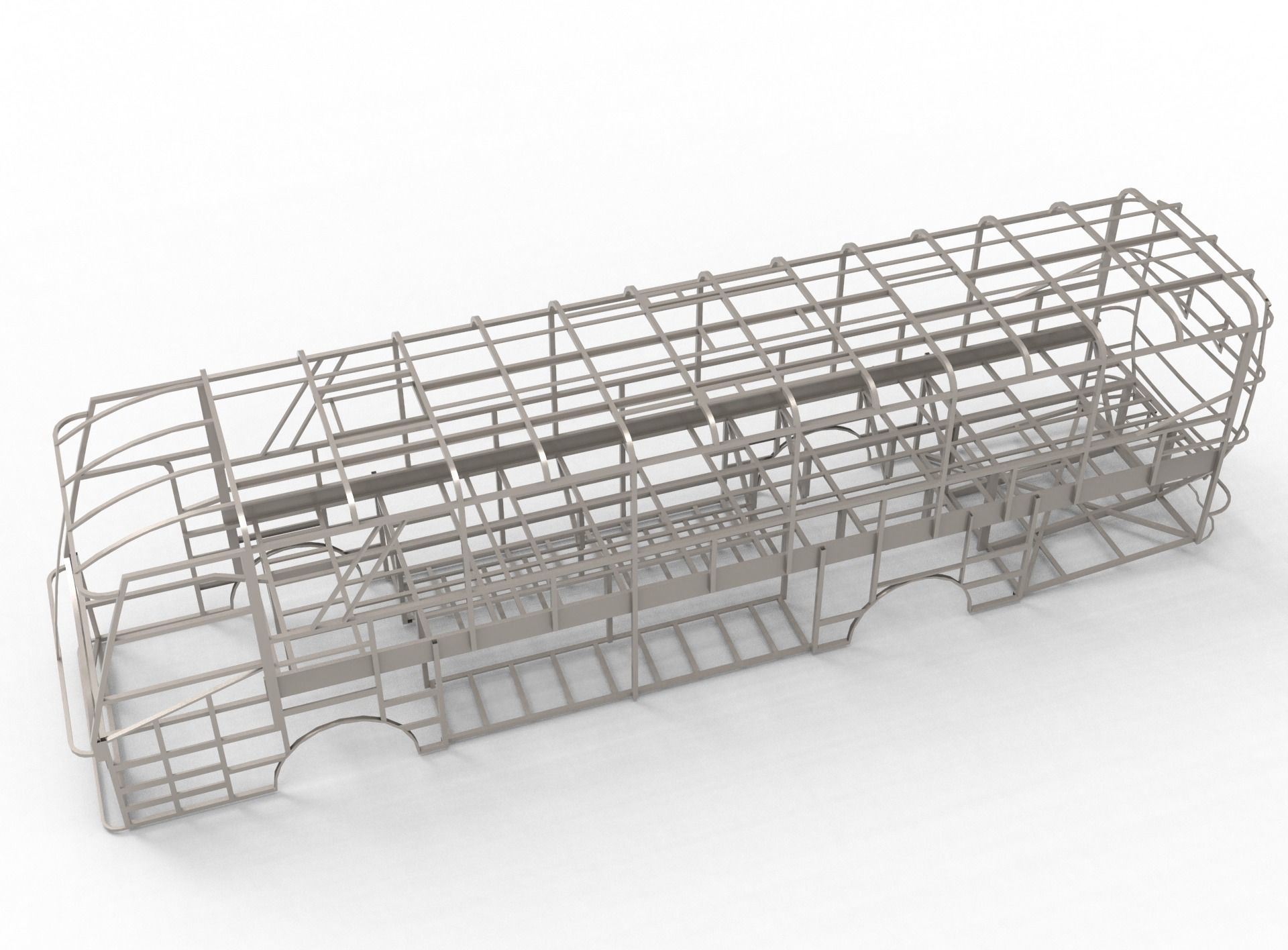 BUS STRUCTURE 3D model | CGTrader