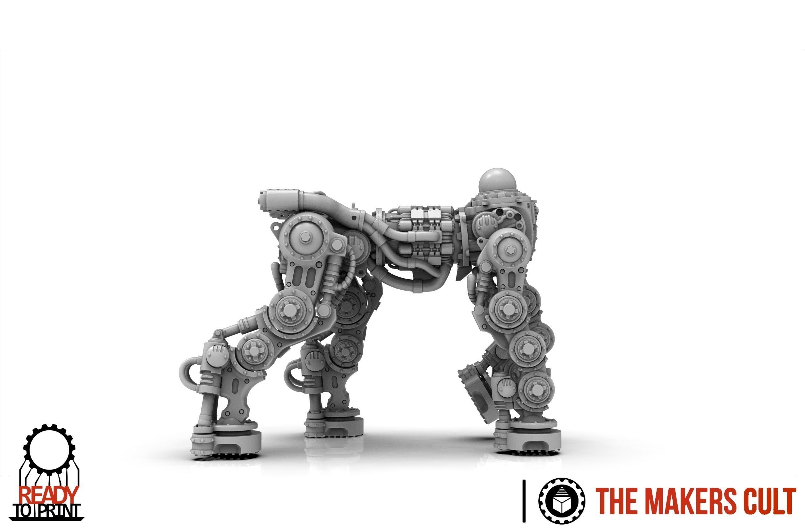 Centaur Knight Conversion Kit - Chassis only 3D model 3D printable ...