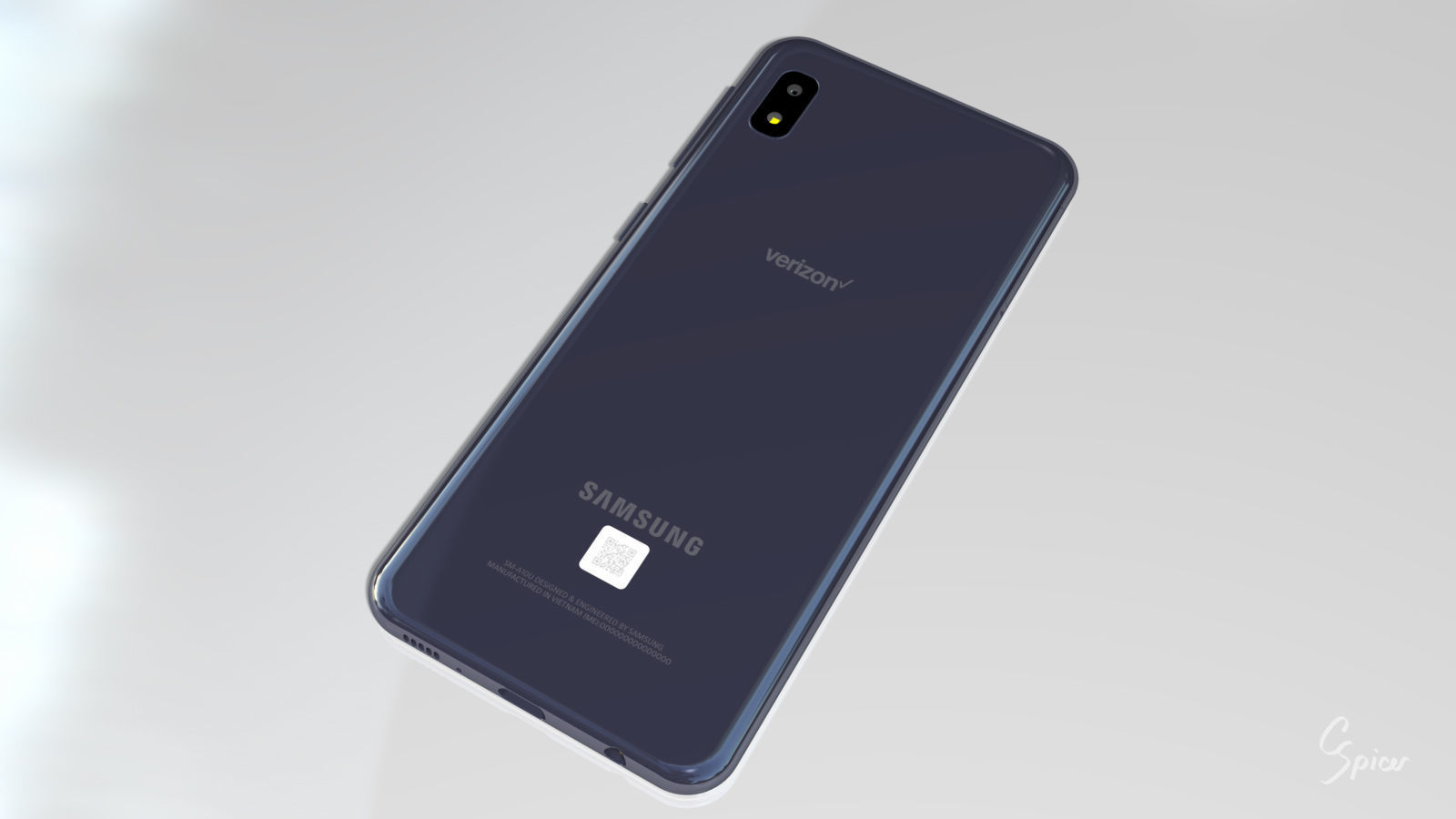 Samsung Galaxy A10e Model SM-A102U Smartphone 3D model | CGTrader