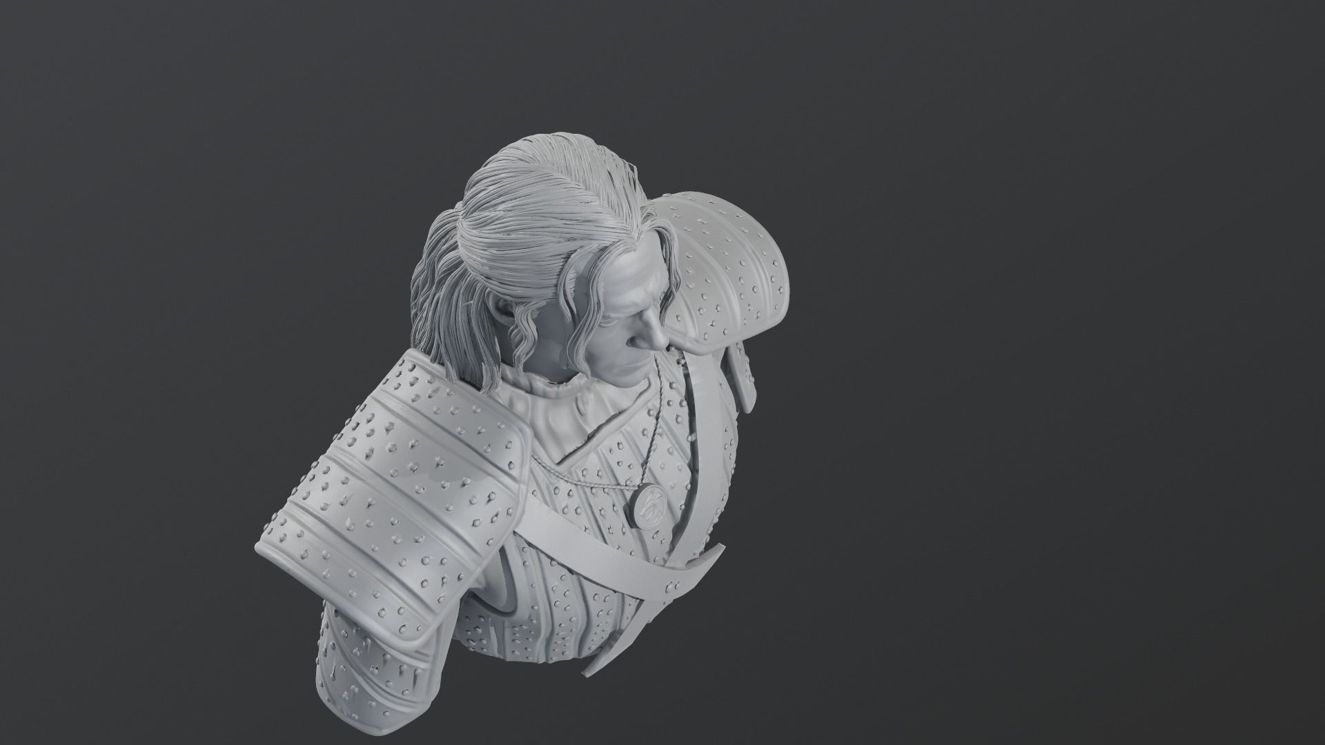Henry Cavill - Geralt of Rivia - The witcher 3D model 3D printable ...