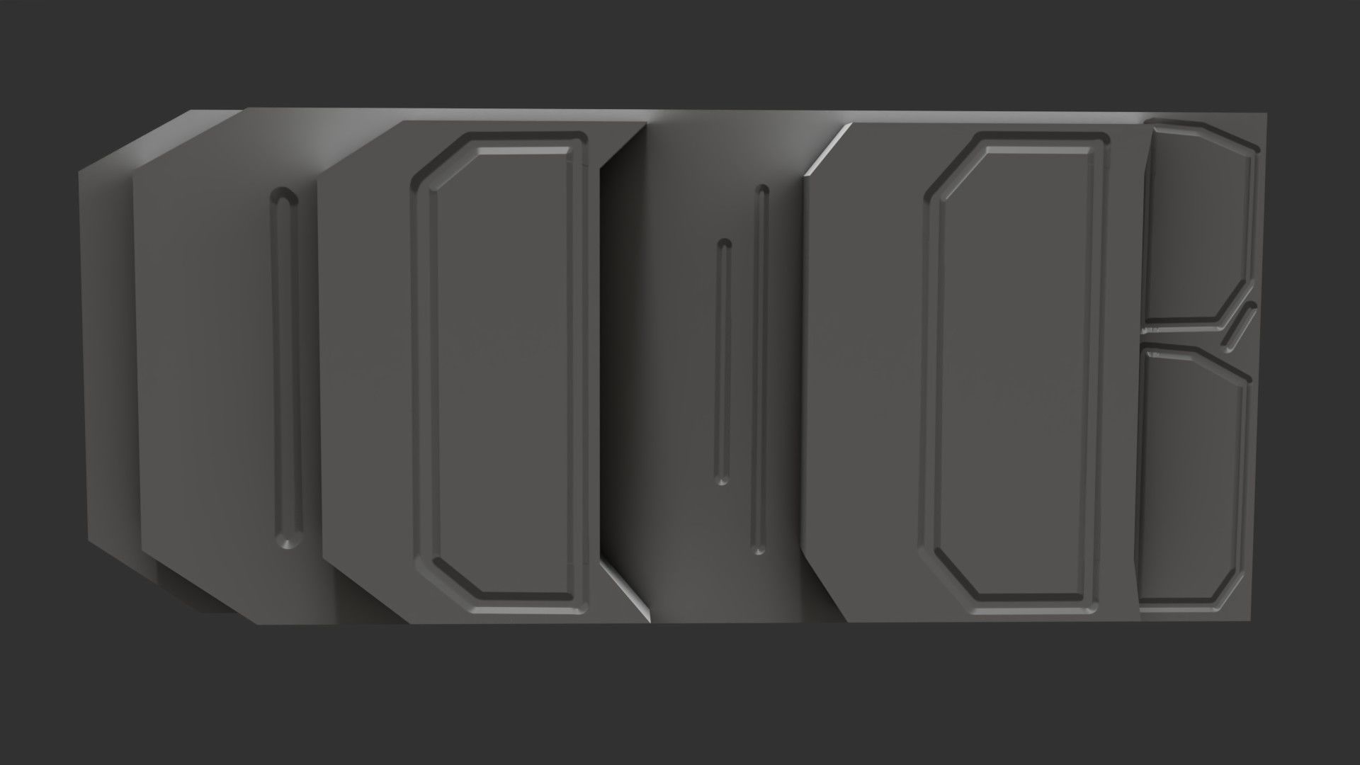 Scifi KitBash with Textures free VR / AR / low-poly 3D model | CGTrader