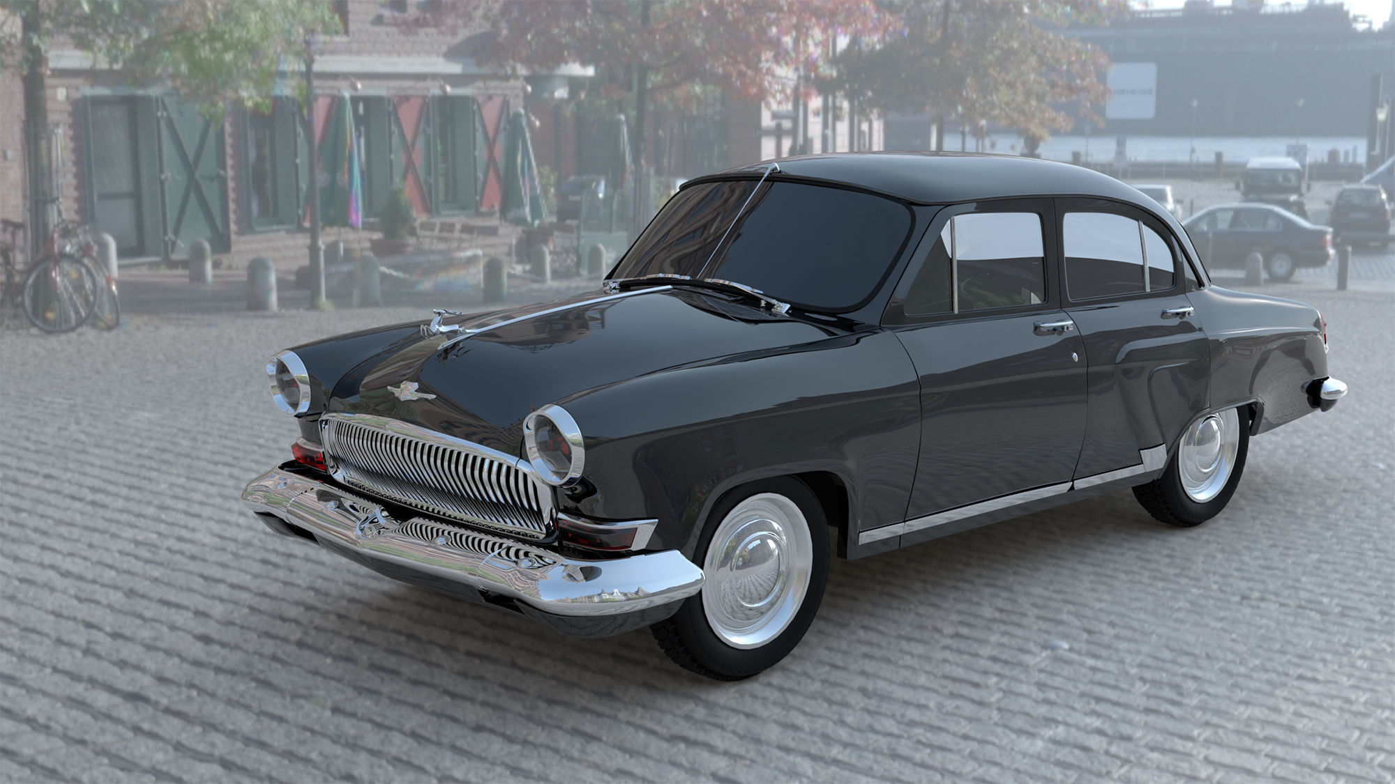 3D Model Gaz 21 Volga 3D model | CGTrader