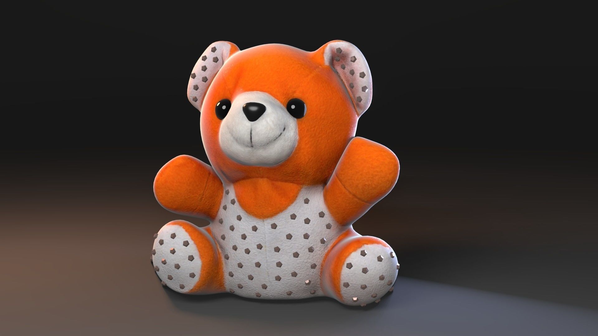 Plush Bear free 3D model | CGTrader