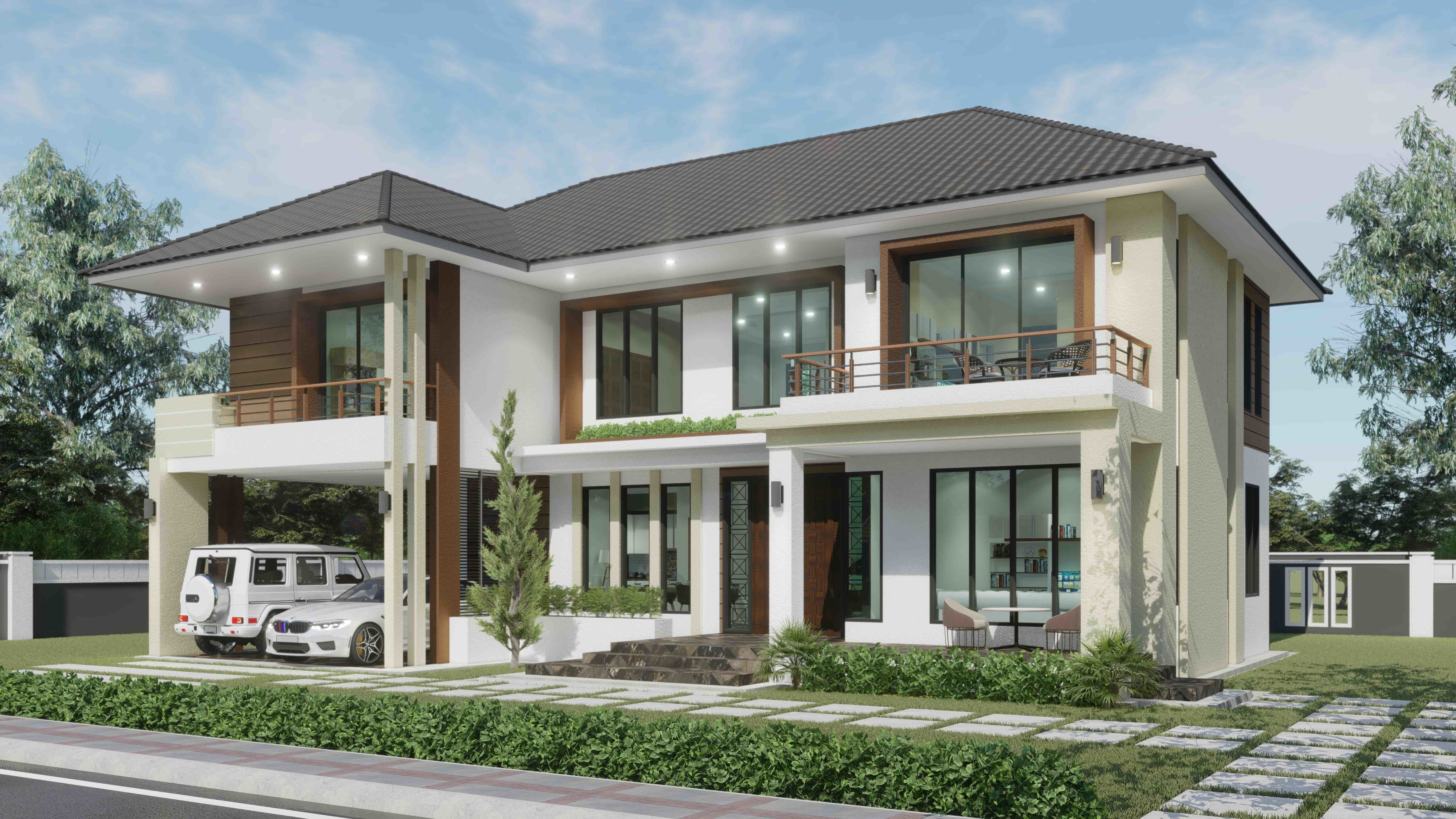 home 3D MODERN HOUSE DESIGN | CGTrader