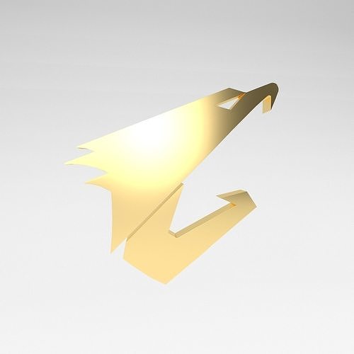 Aorus Logo v1 004 free VR / AR / low-poly 3D model | CGTrader