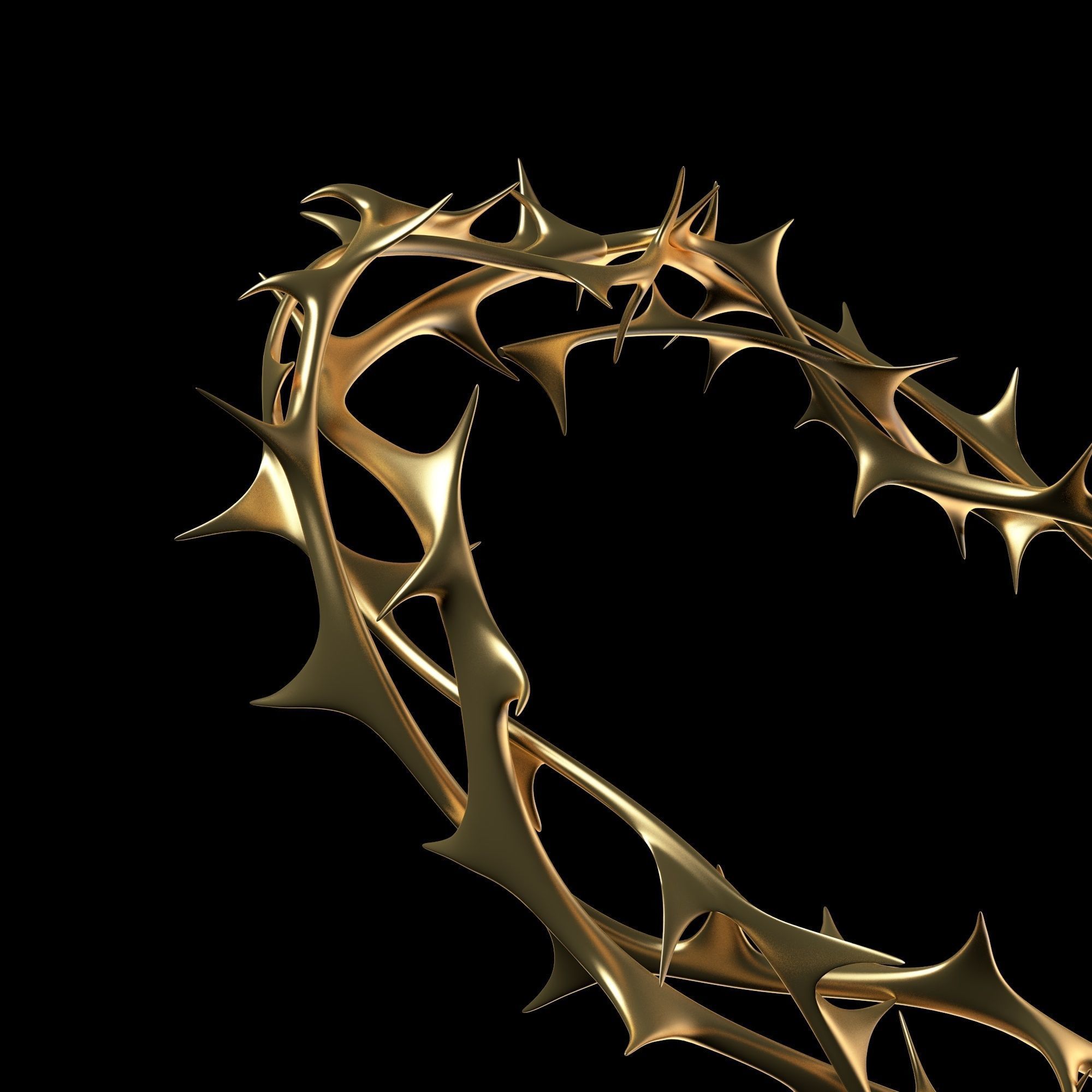 Crown of thorns 3D model | CGTrader