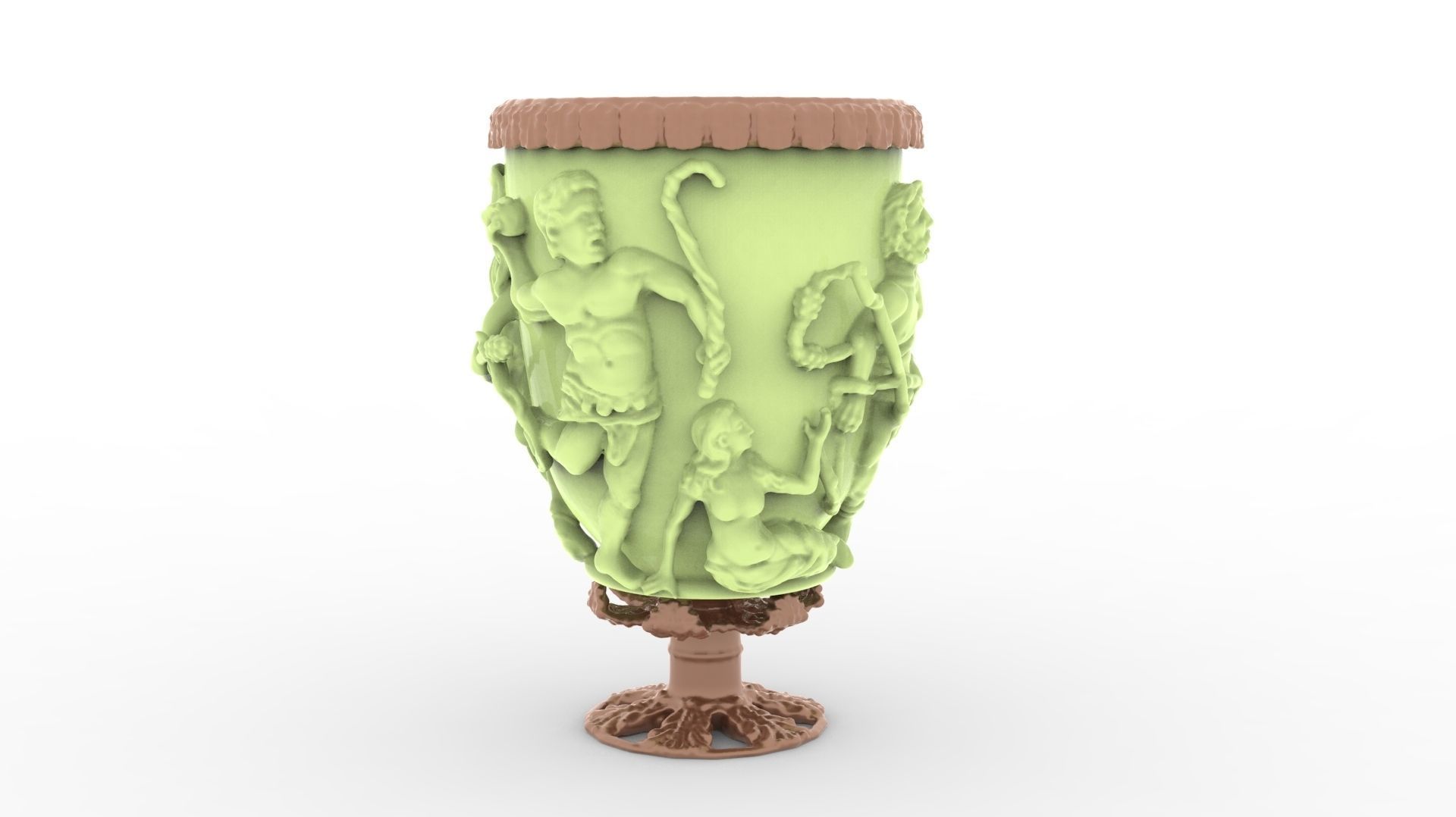 Lycurgus Cup - Roman cage cup 3D model 3D printable | CGTrader