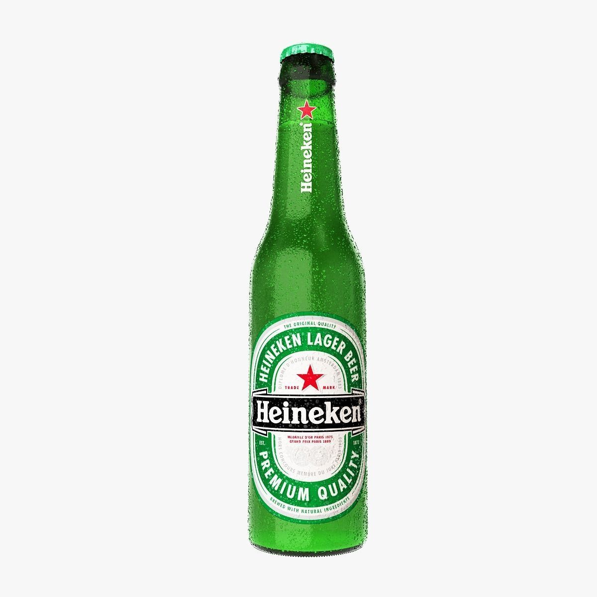 Heineken Beer Bottle 3D amstel | CGTrader