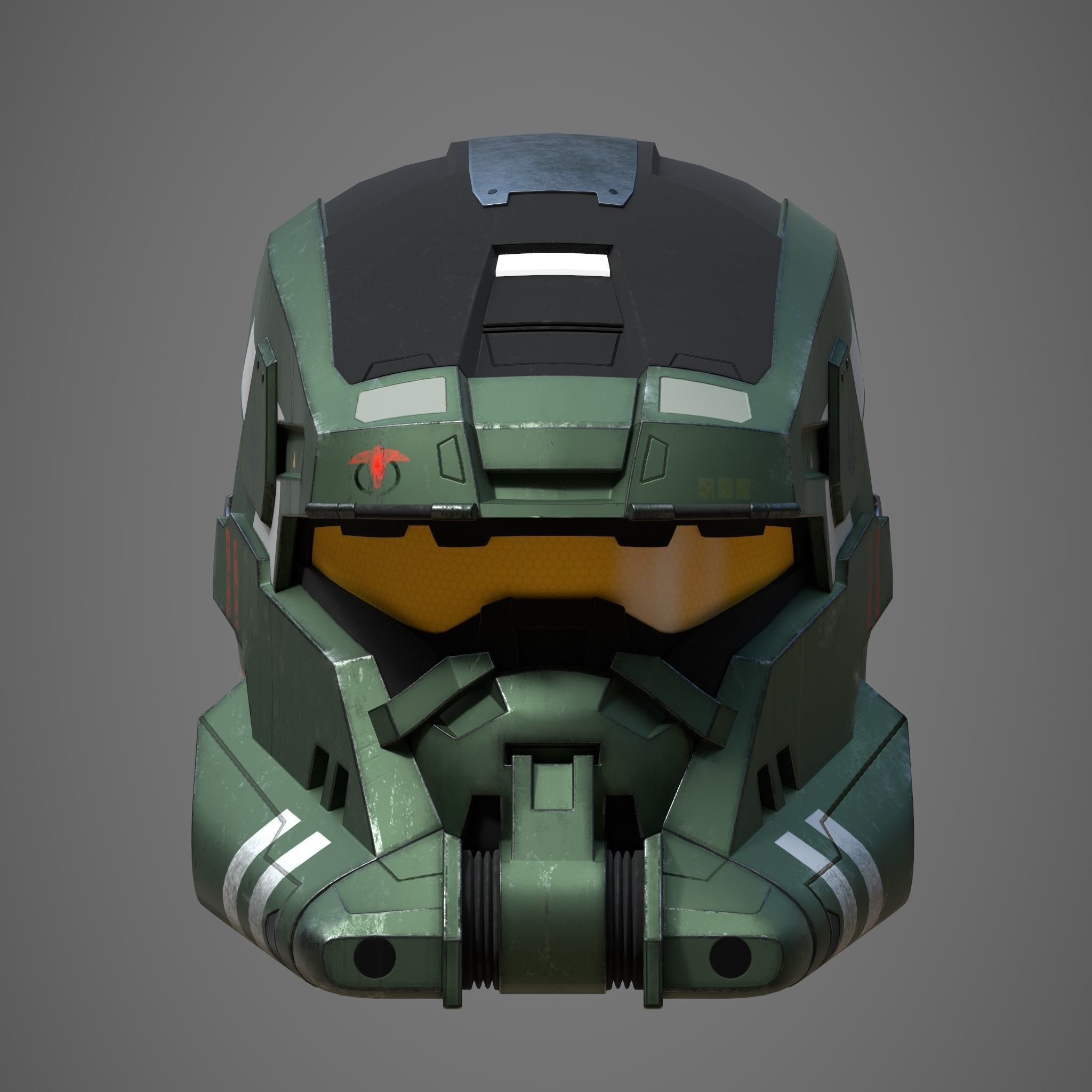 3D model Mech Helmet VR / AR / low-poly | CGTrader