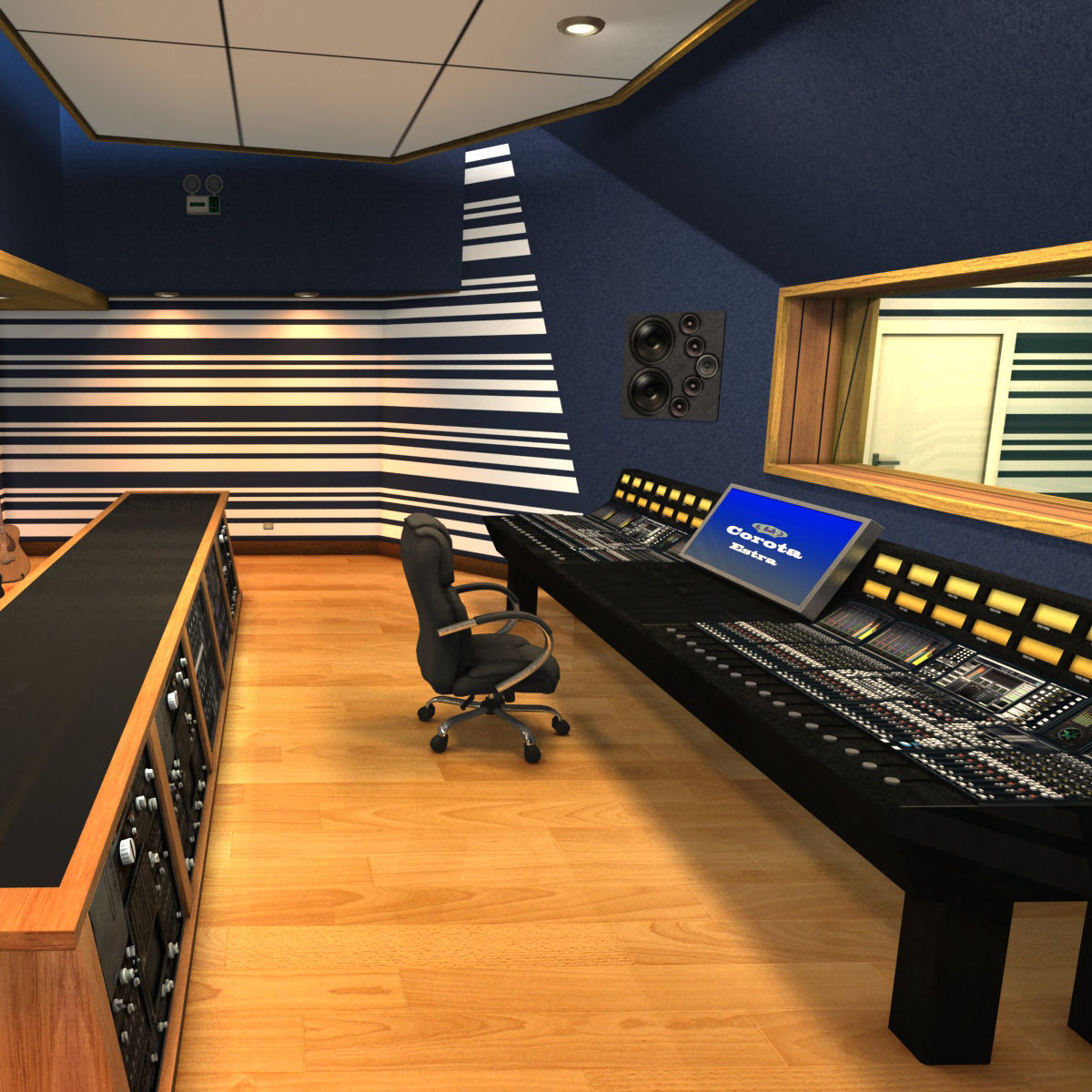 3D model Recording Studio | CGTrader