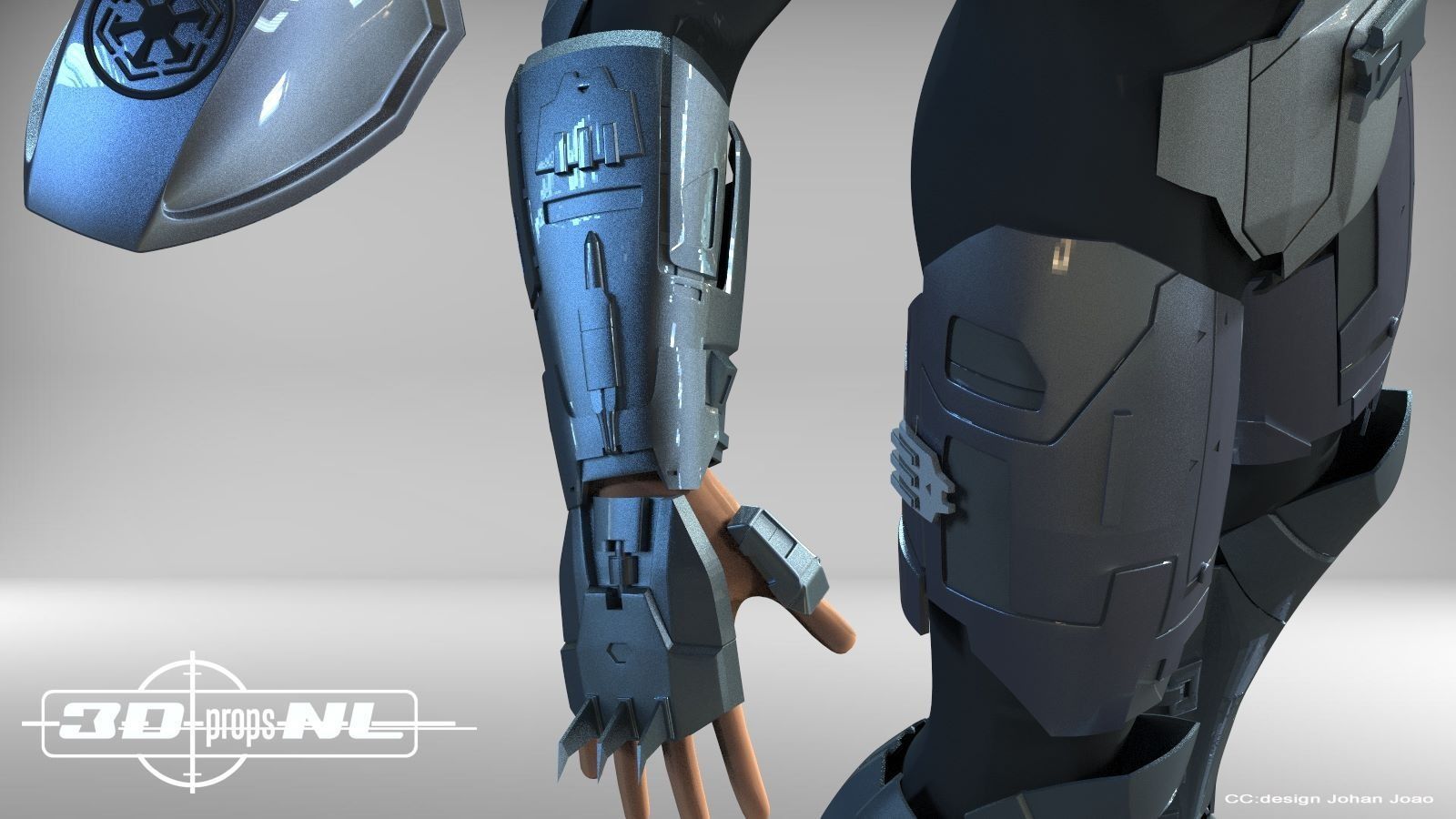 Sith Eradicator Full kit for Cosplay 3D model 3D printable | CGTrader