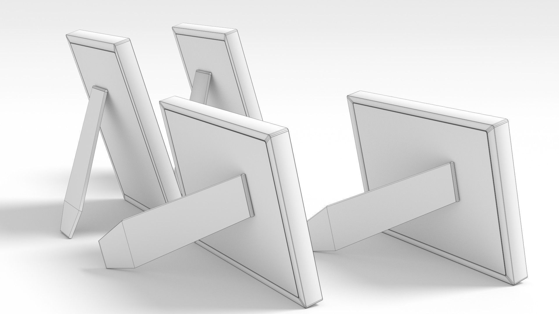 Generic Photo Frames 3D Model OBJ 3DS | CGTrader.com