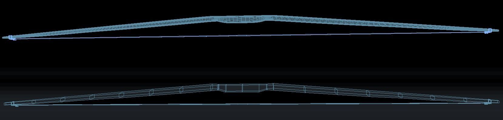Holmegaard Bow 3D model animated rigged | CGTrader