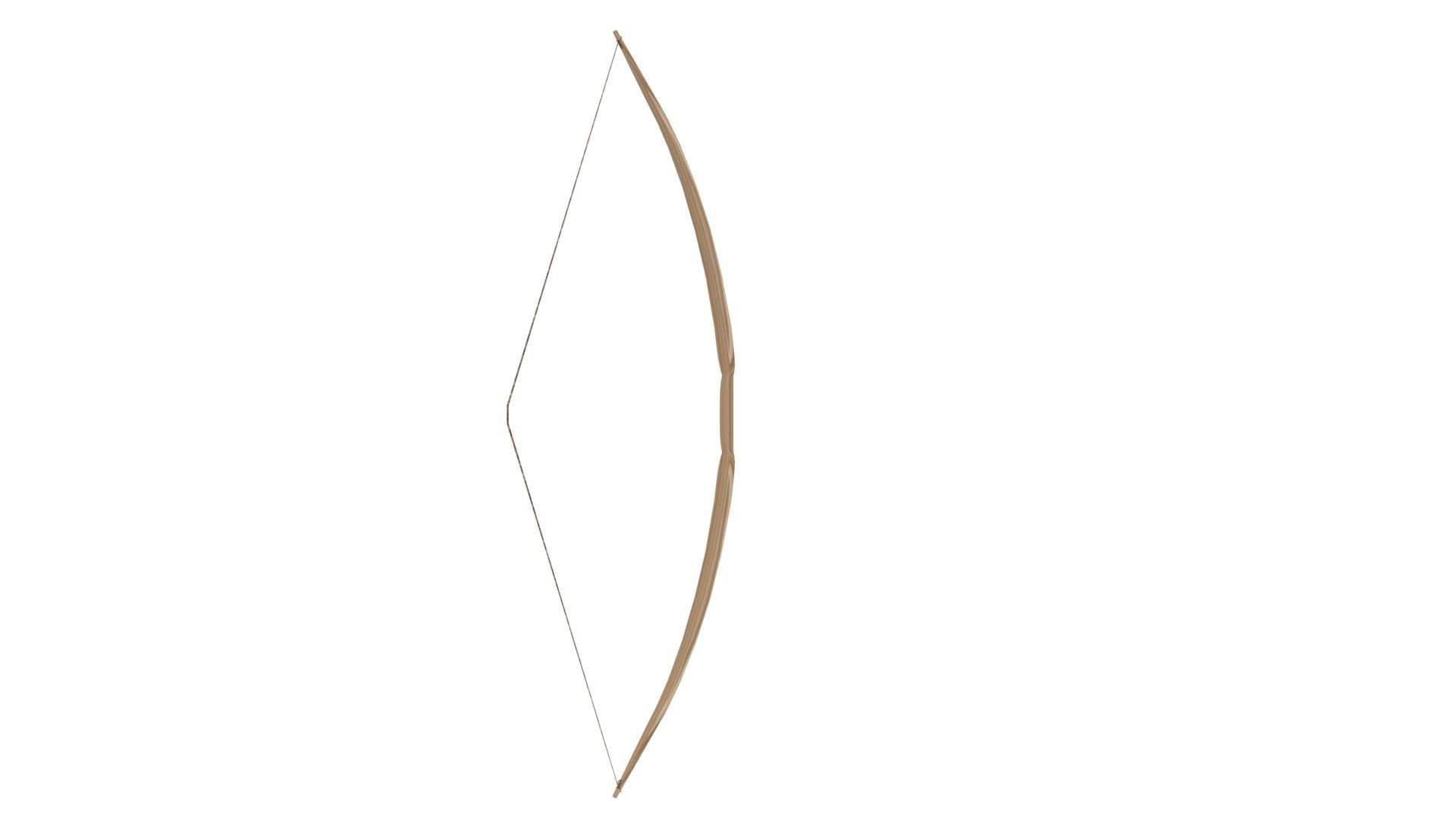 Holmegaard Bow 3D model animated rigged | CGTrader