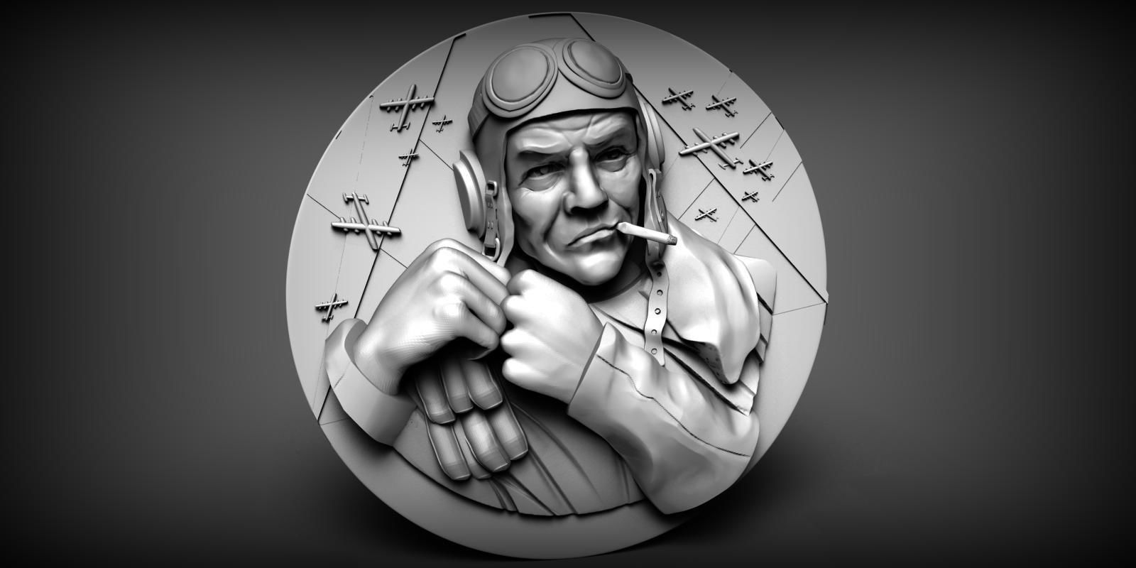 Pilot 3D model 3D printable | CGTrader