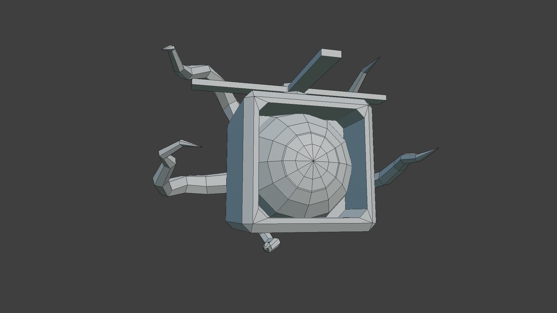 Eye Bot free VR / AR / low-poly 3D model rigged | CGTrader