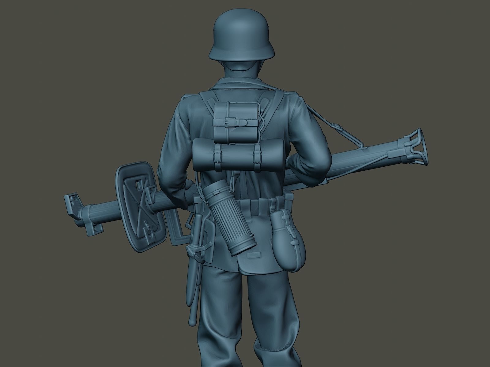 German soldier ww2 Stand Guard G4 3D model 3D printable | CGTrader