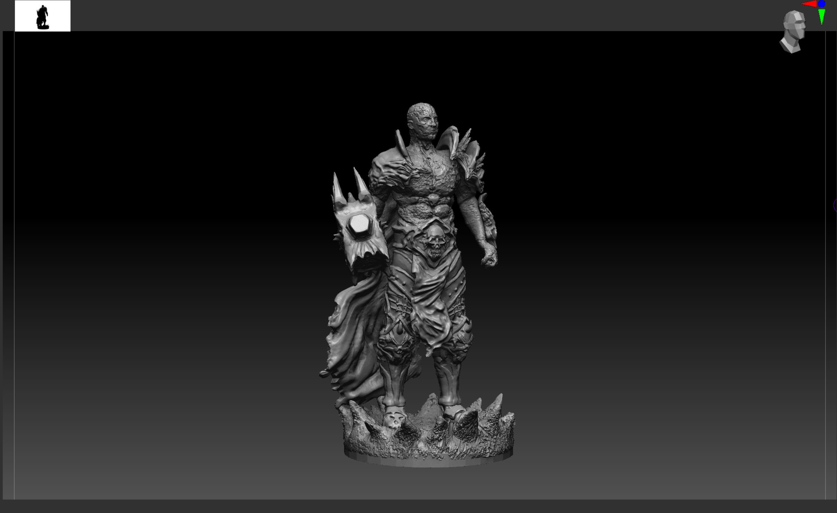 Bolvar Fordragon Lich King World of Warcraft 3D model 3D printable ...