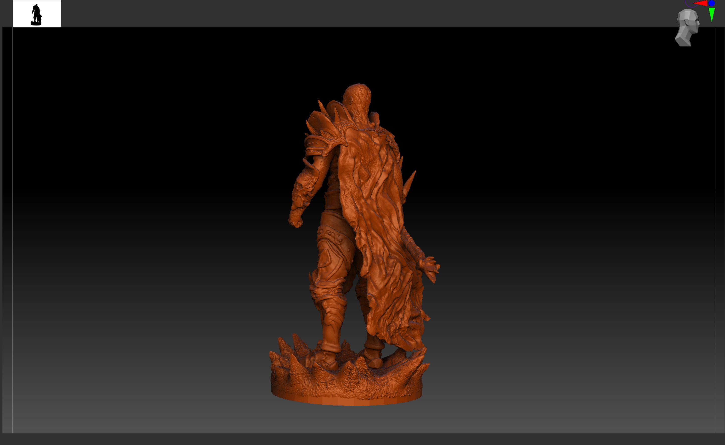 Bolvar Fordragon Lich King World of Warcraft 3D model 3D printable ...