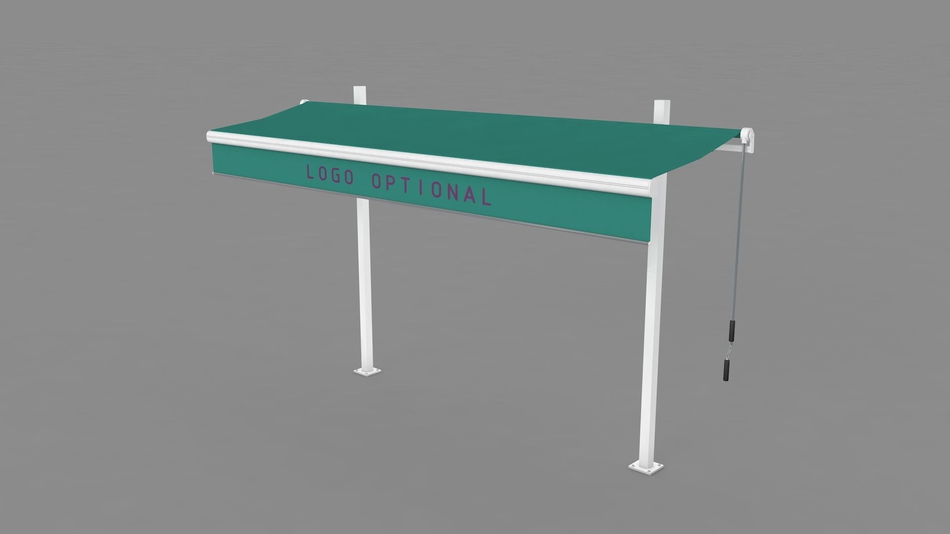 Hinged Awning Canopy 3D model animated rigged | CGTrader