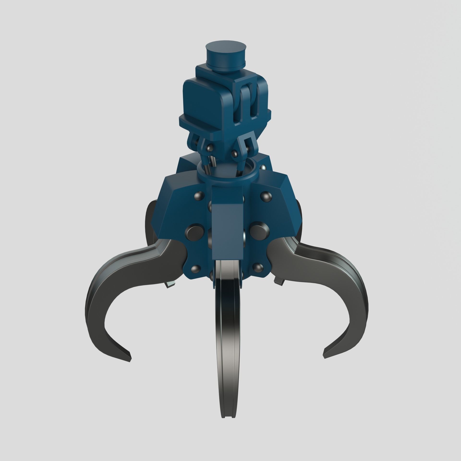 Hydraulic Grab 3D model | CGTrader
