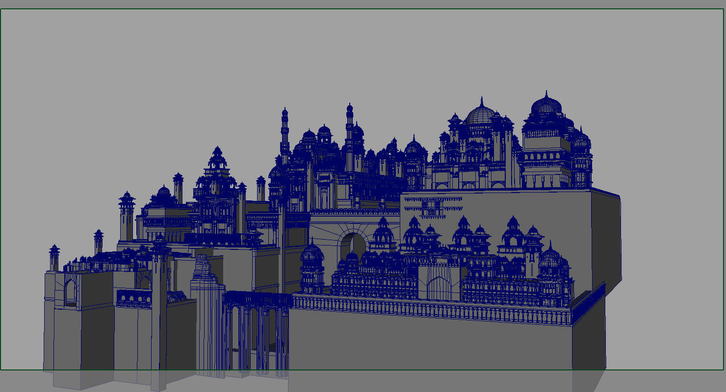 fort 3d model indian city 3D model | CGTrader