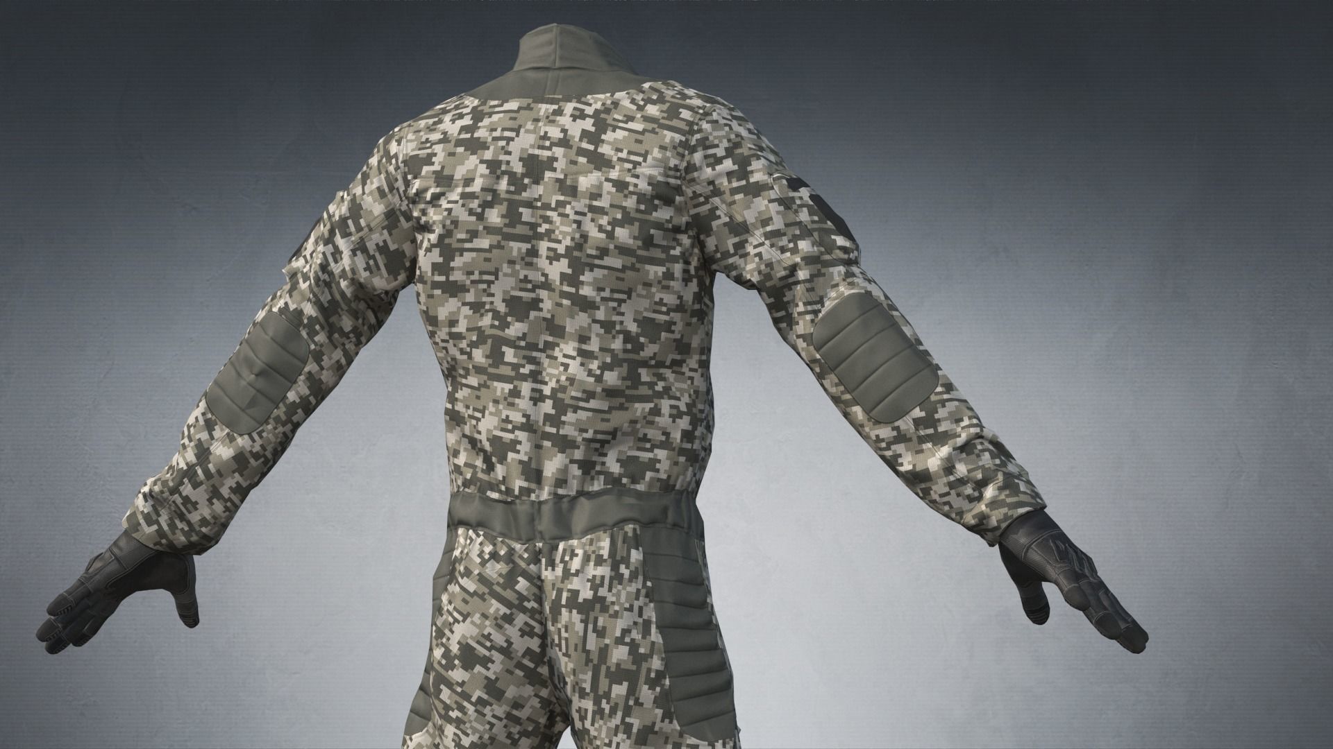 3D model Sci-fi Uniform Overalls VR / AR / low-poly | CGTrader