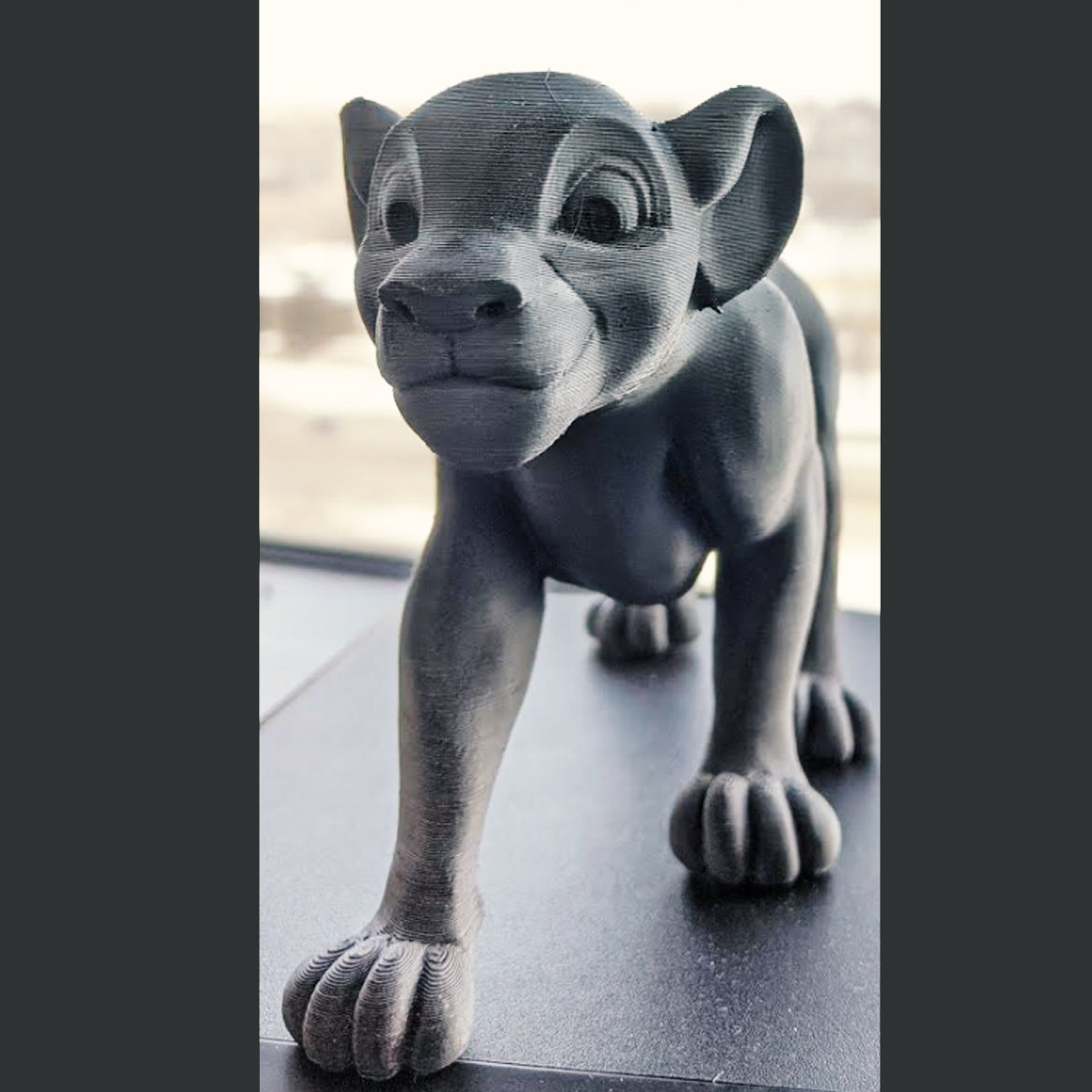 Simba Print 3D model 3D printable | CGTrader