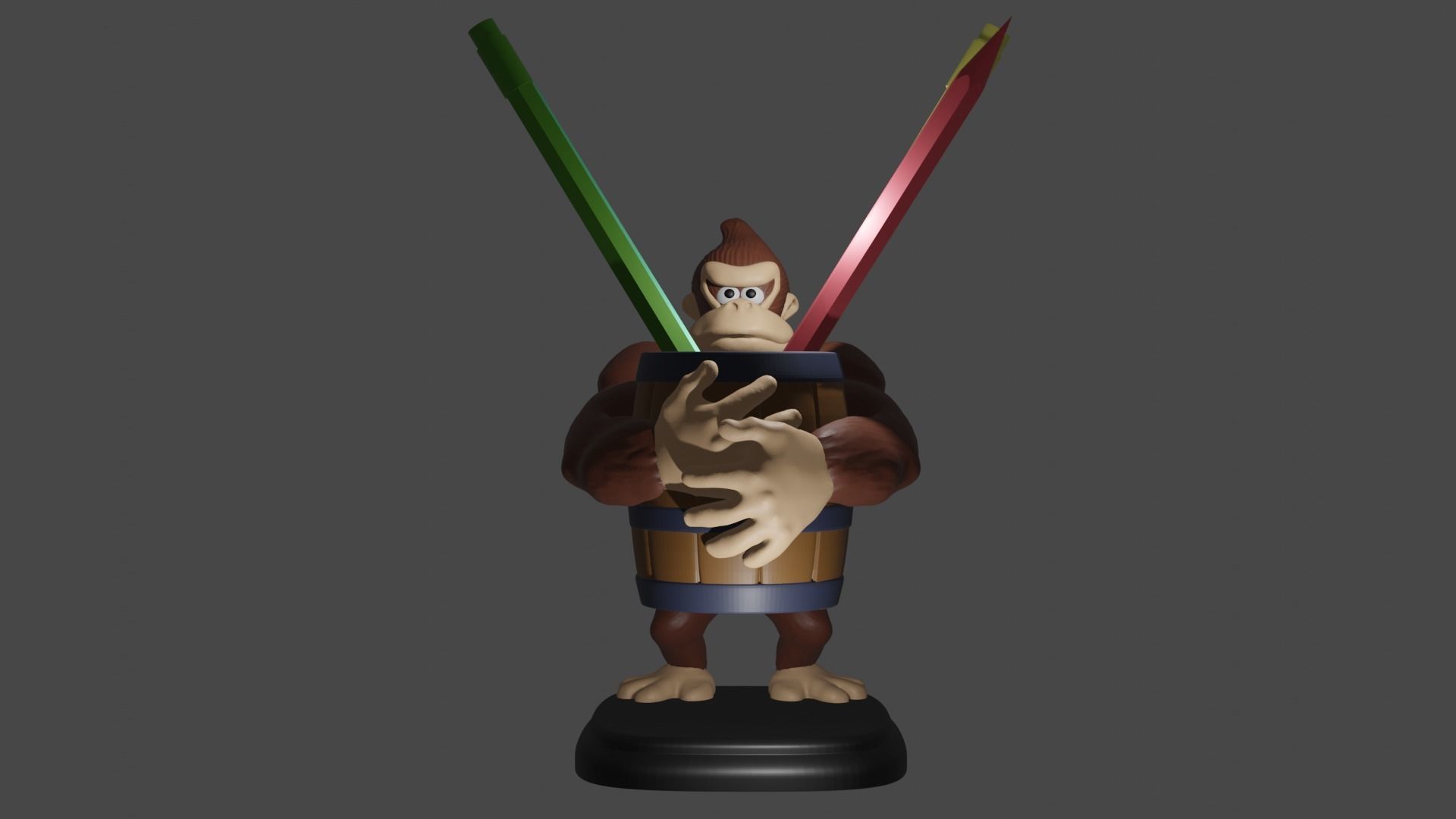 DONKEY KONG 3D model 3D printable | CGTrader