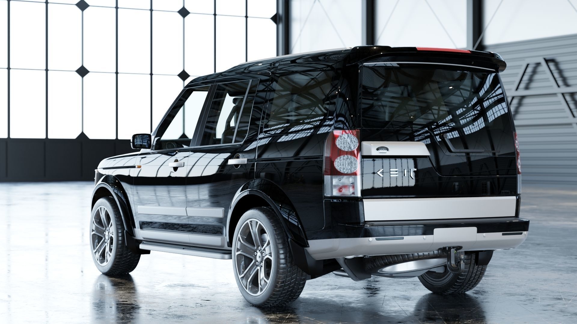 2006 Custom Land Rover Discovery 3 3D model | CGTrader
