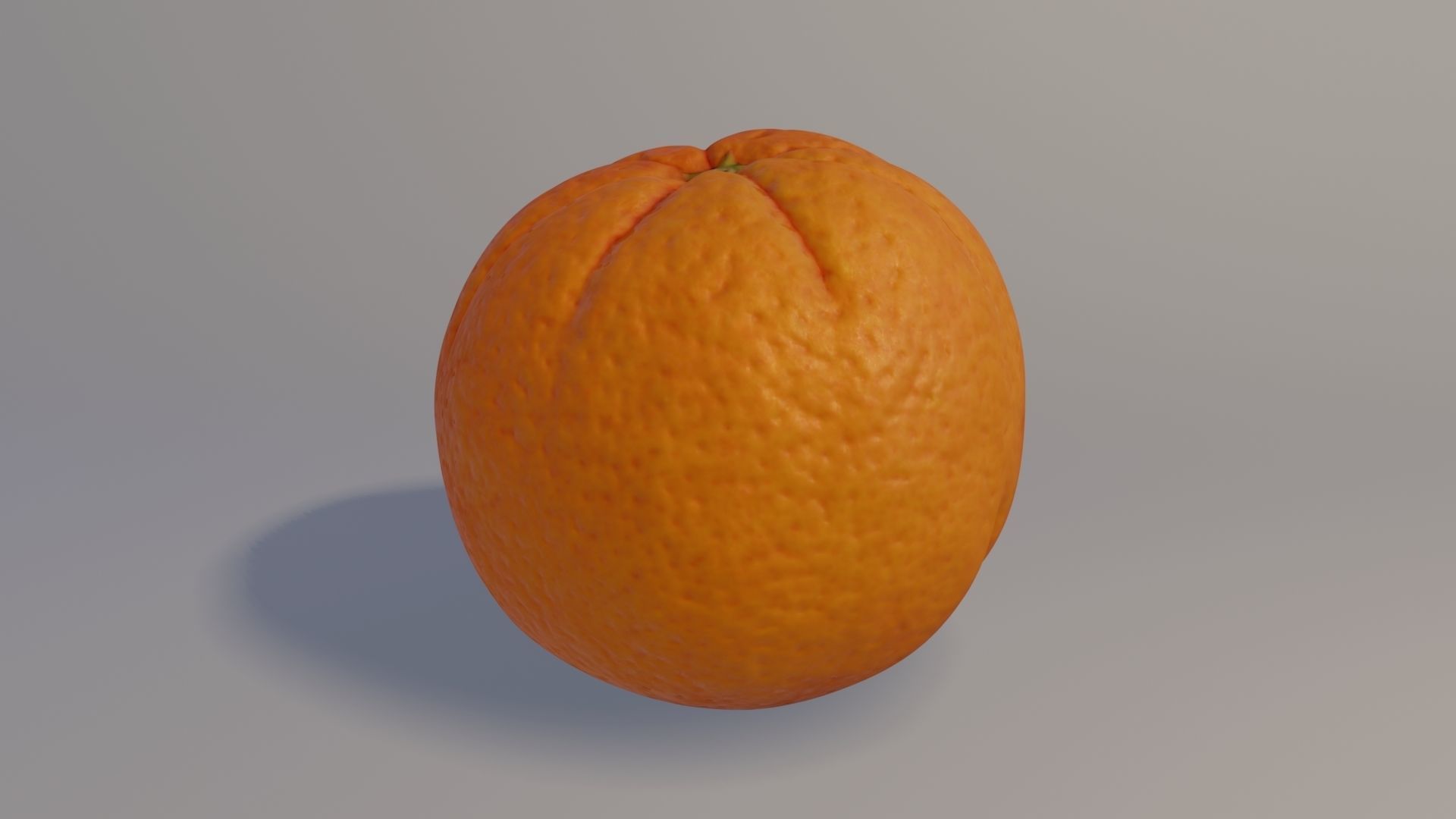 3D model Orange Scan VR / AR / low-poly OBJ FBX BLEND