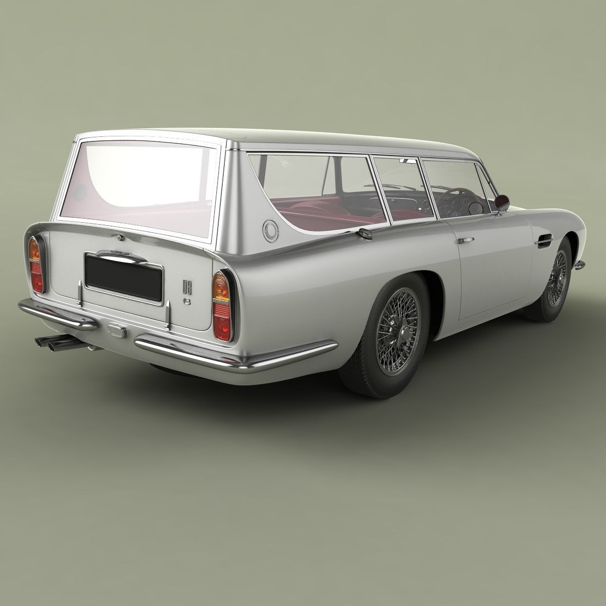 Aston Martin DB6 Shooting Brake 3D model | CGTrader