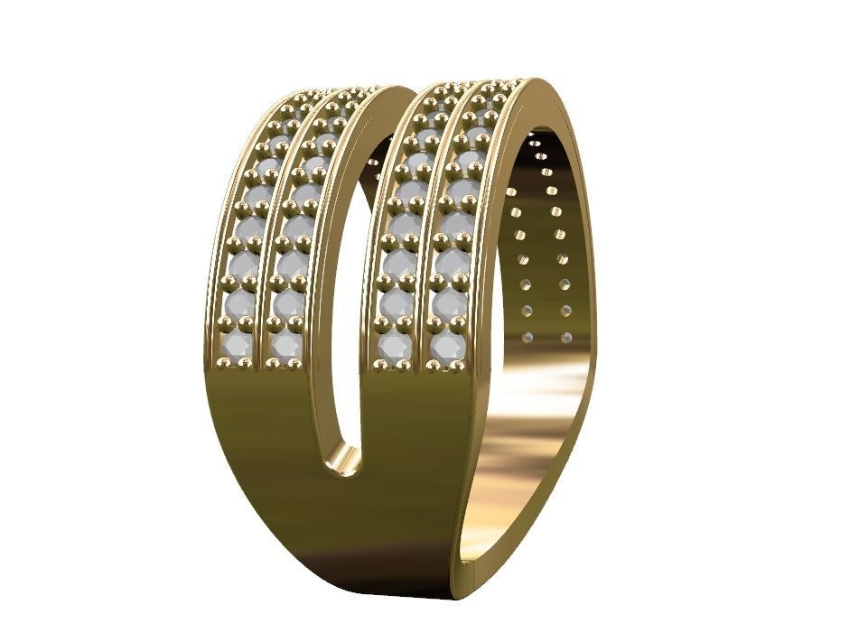2 way Ring jewelry 3D model | CGTrader