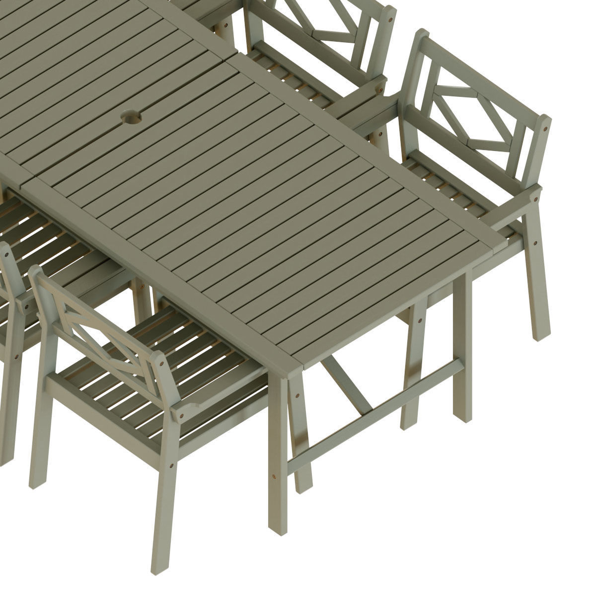 BONDHOLMEN table and chairs set 1 3D model | CGTrader