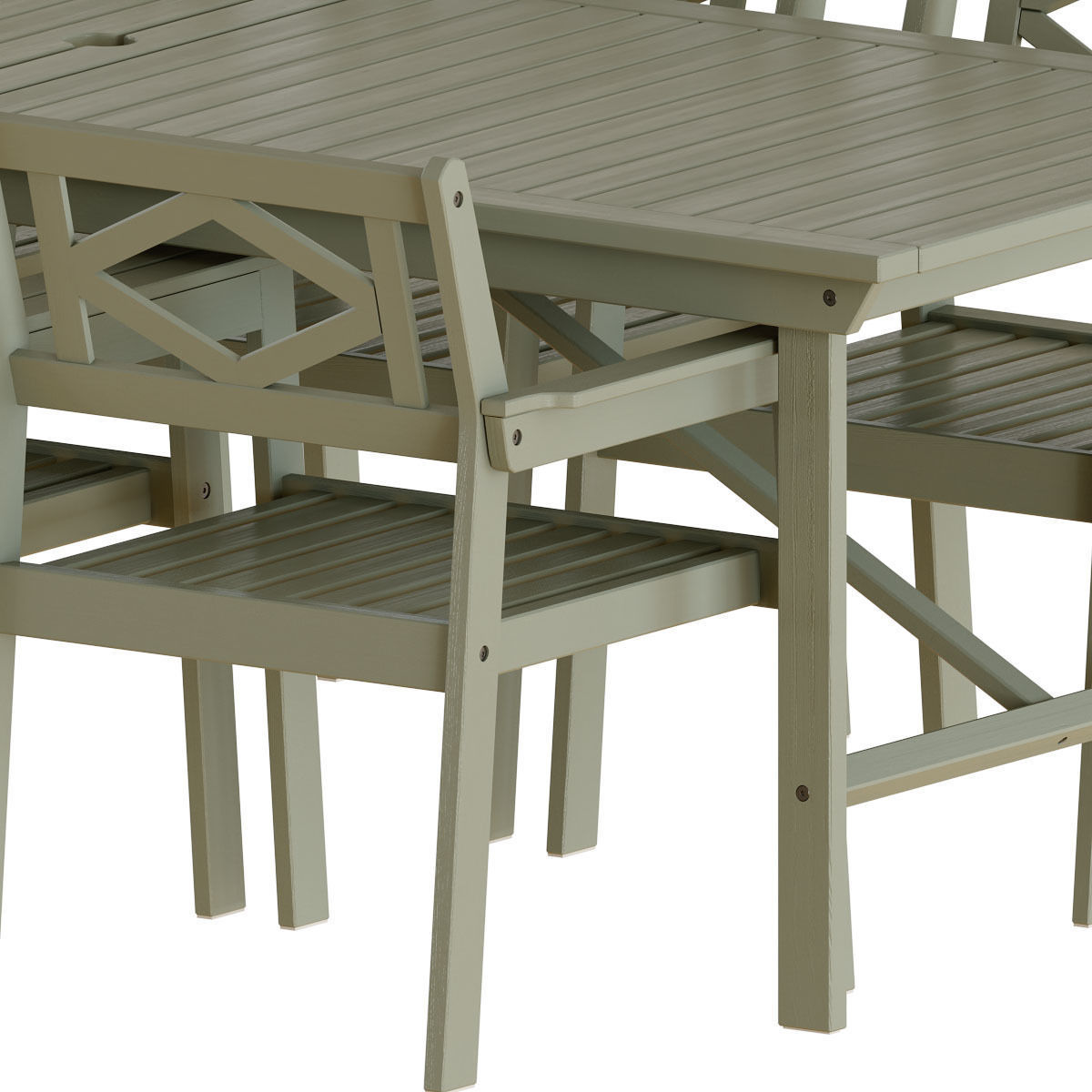 BONDHOLMEN table and chairs set 1 3D model | CGTrader