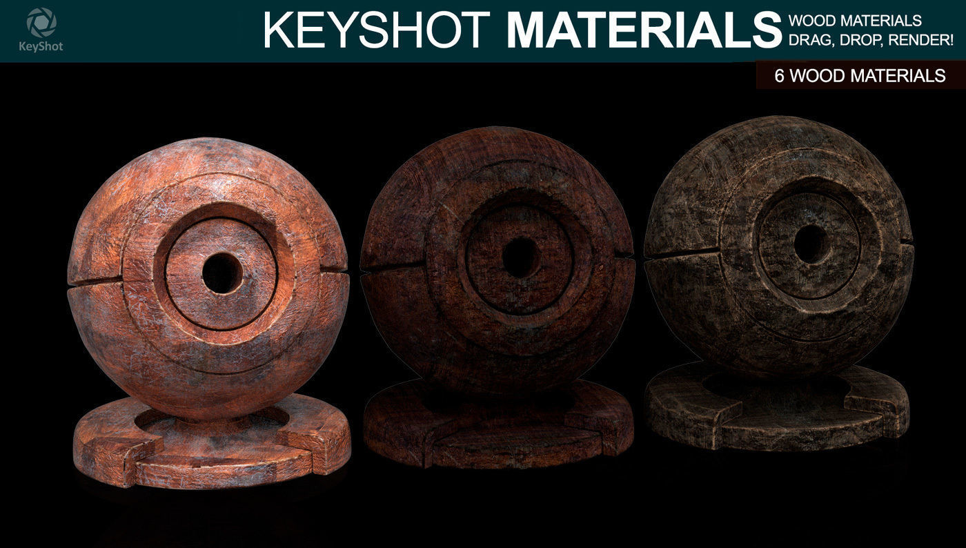 Wood Materials for Keyshot Texture | CGTrader