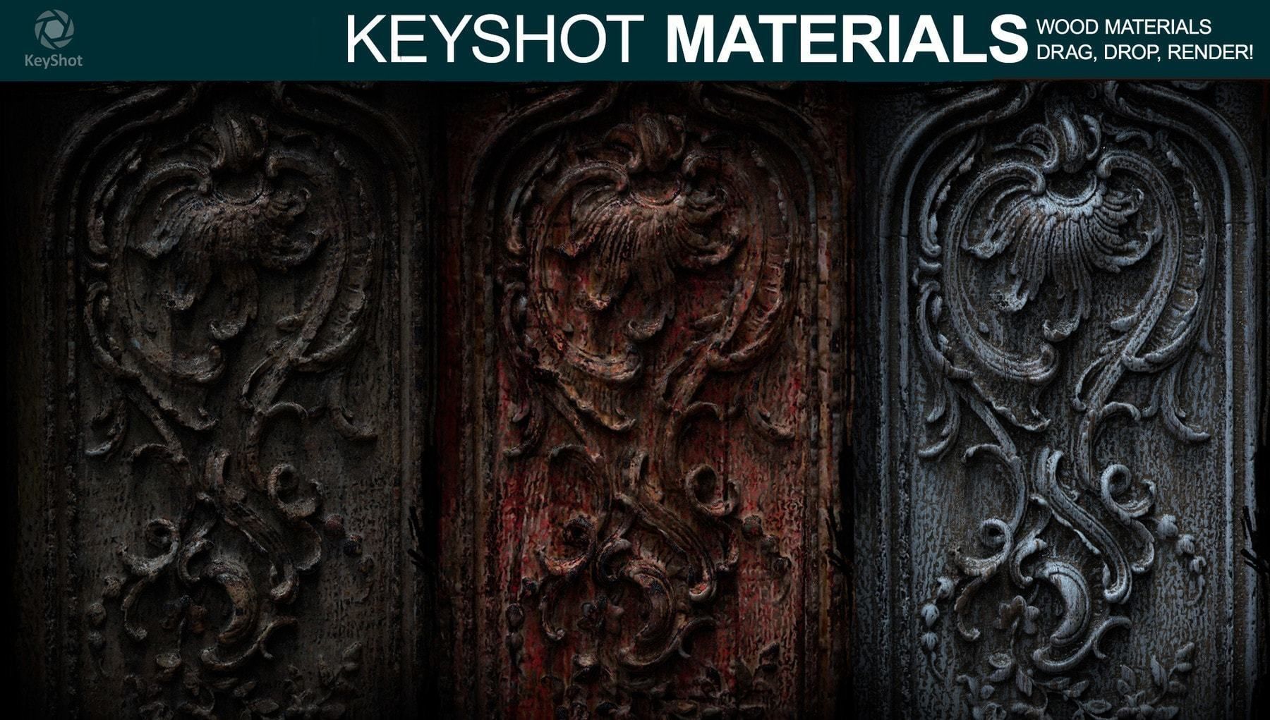 Wood Materials 2 For Keyshot Texture | CGTrader