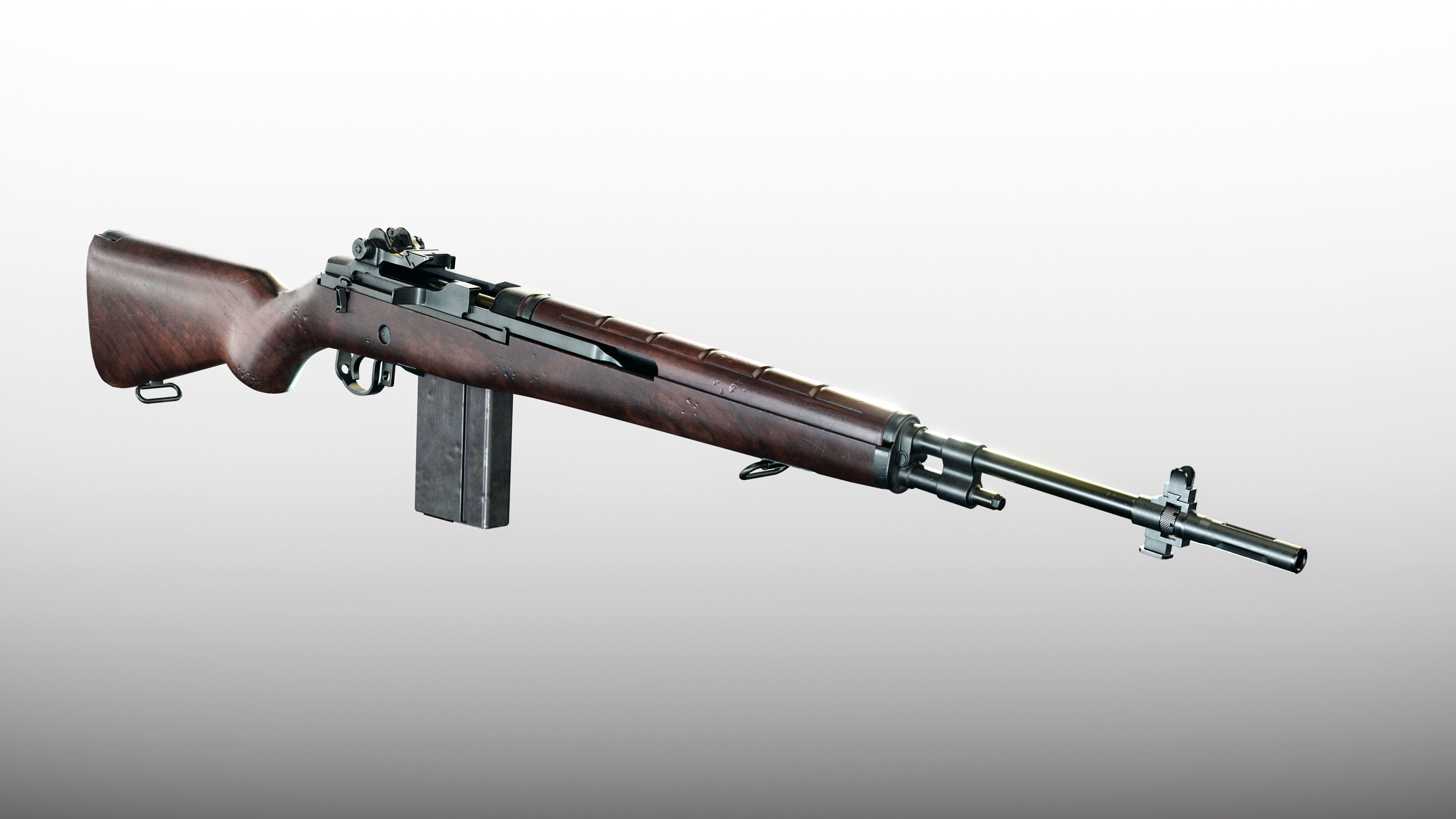 3D model M14 Battle Rifle VR / AR / low-poly | CGTrader