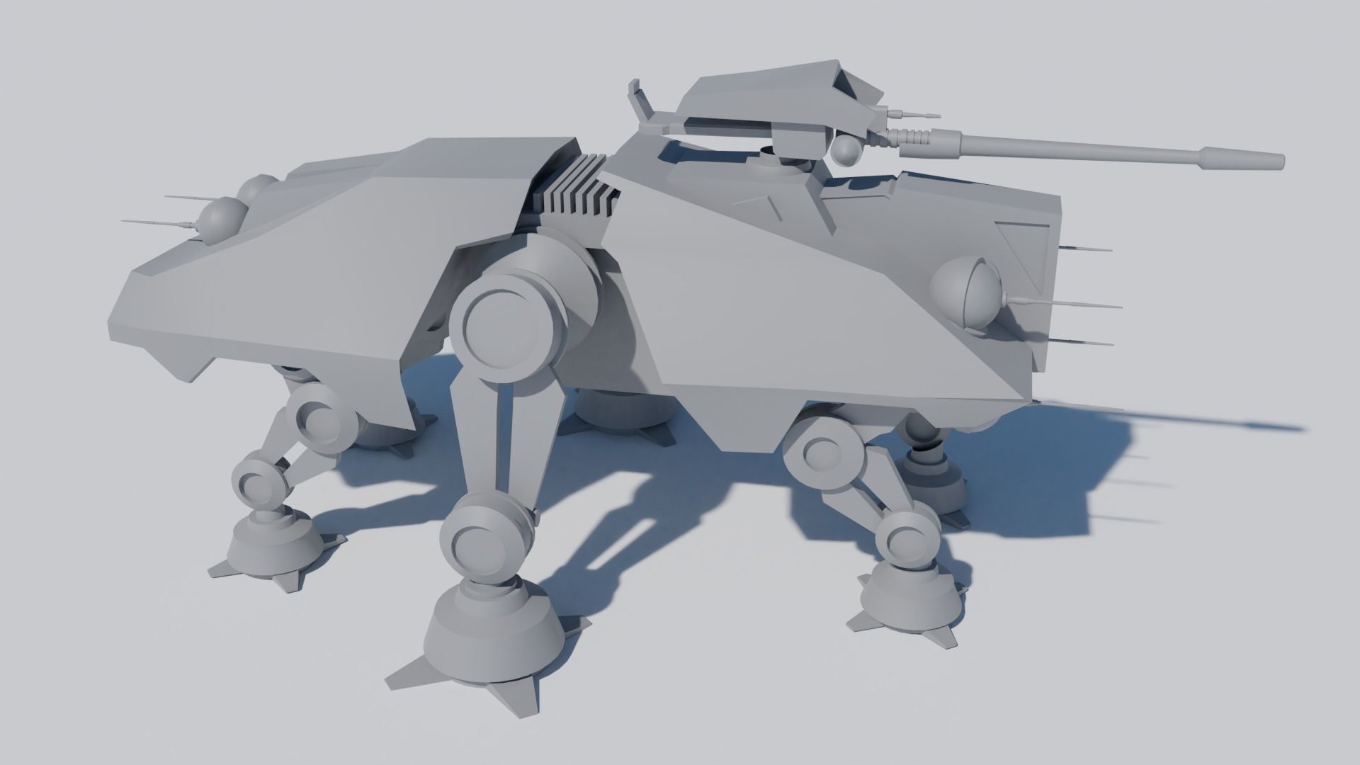 Star Wars - ATTE Walker 3D model | CGTrader