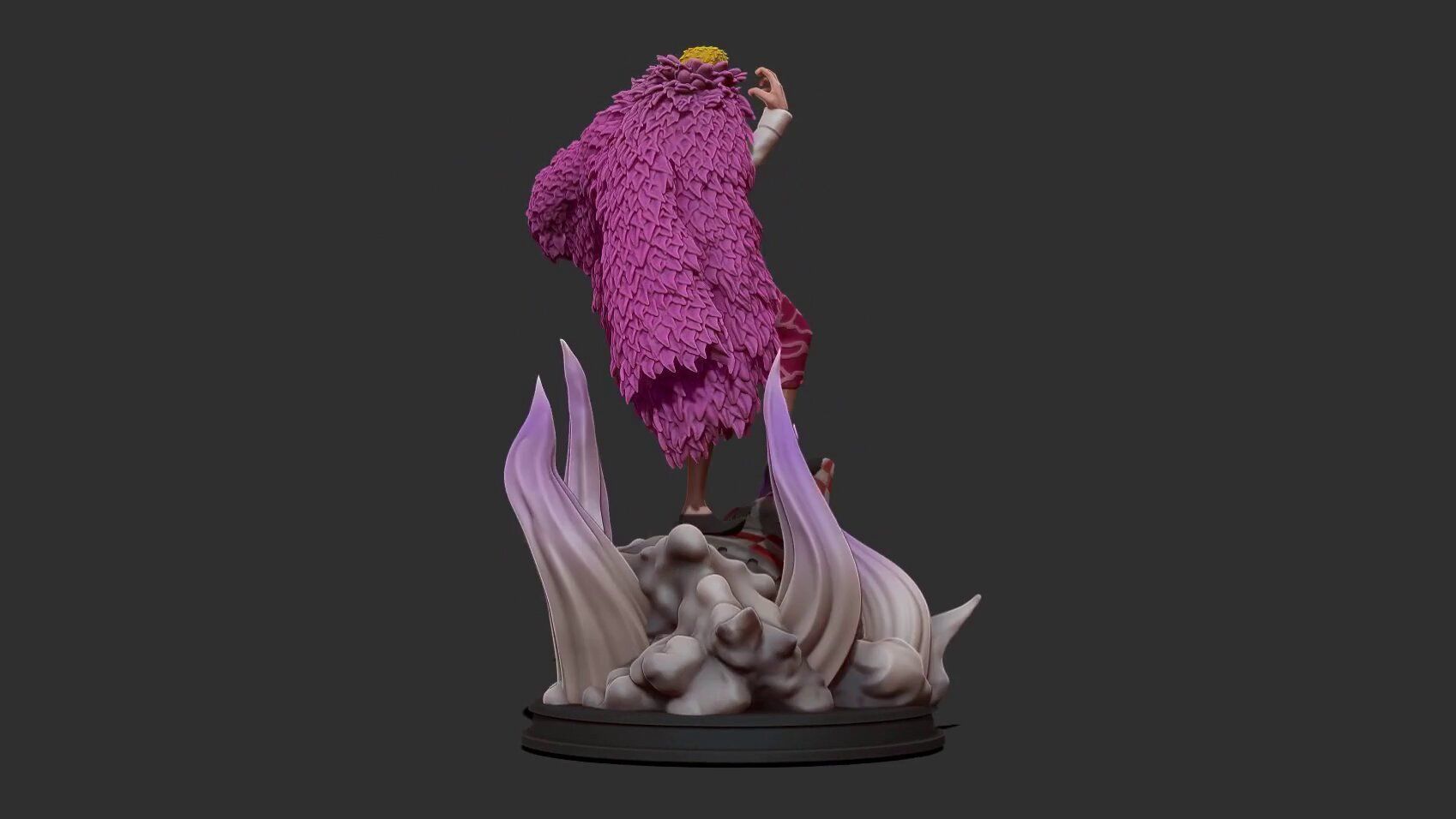 Donquixote Doflamingo 3d print statue - One Piece figurine 3D model 3D ...