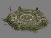 Stone - round altar 3D model | CGTrader
