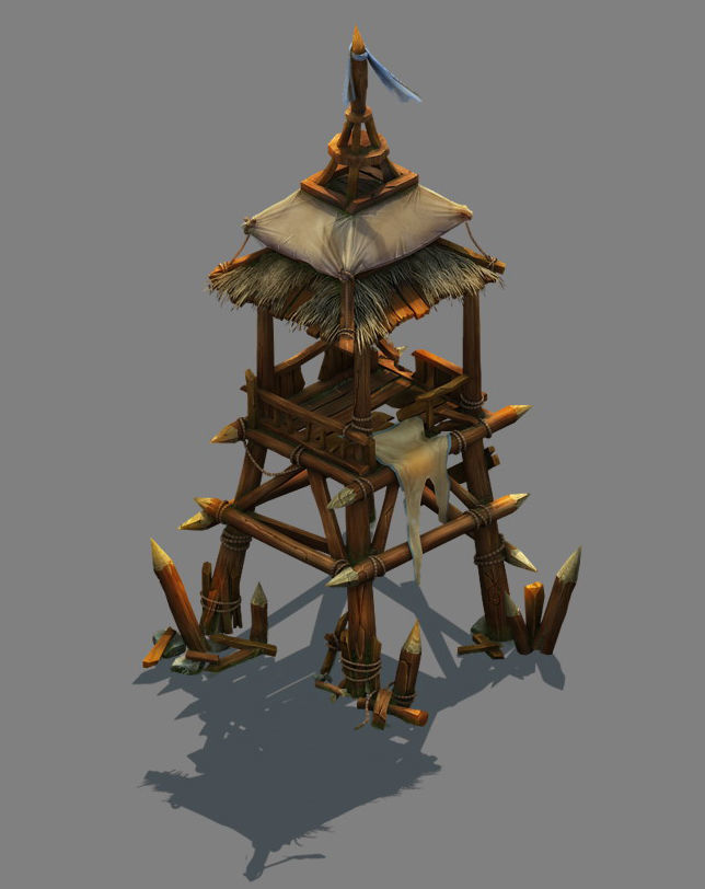 Field - Zhuojun Army Sentinel 01 3D model | CGTrader