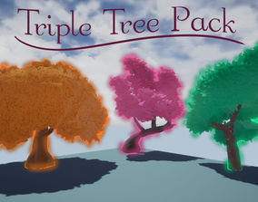 Animated Stylized tree 3D Models | CGTrader