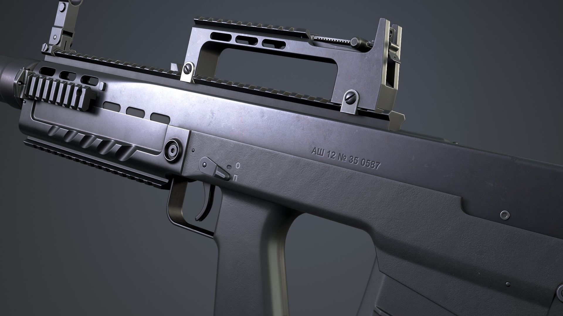 3D model Ash 12 VR / AR / low-poly | CGTrader