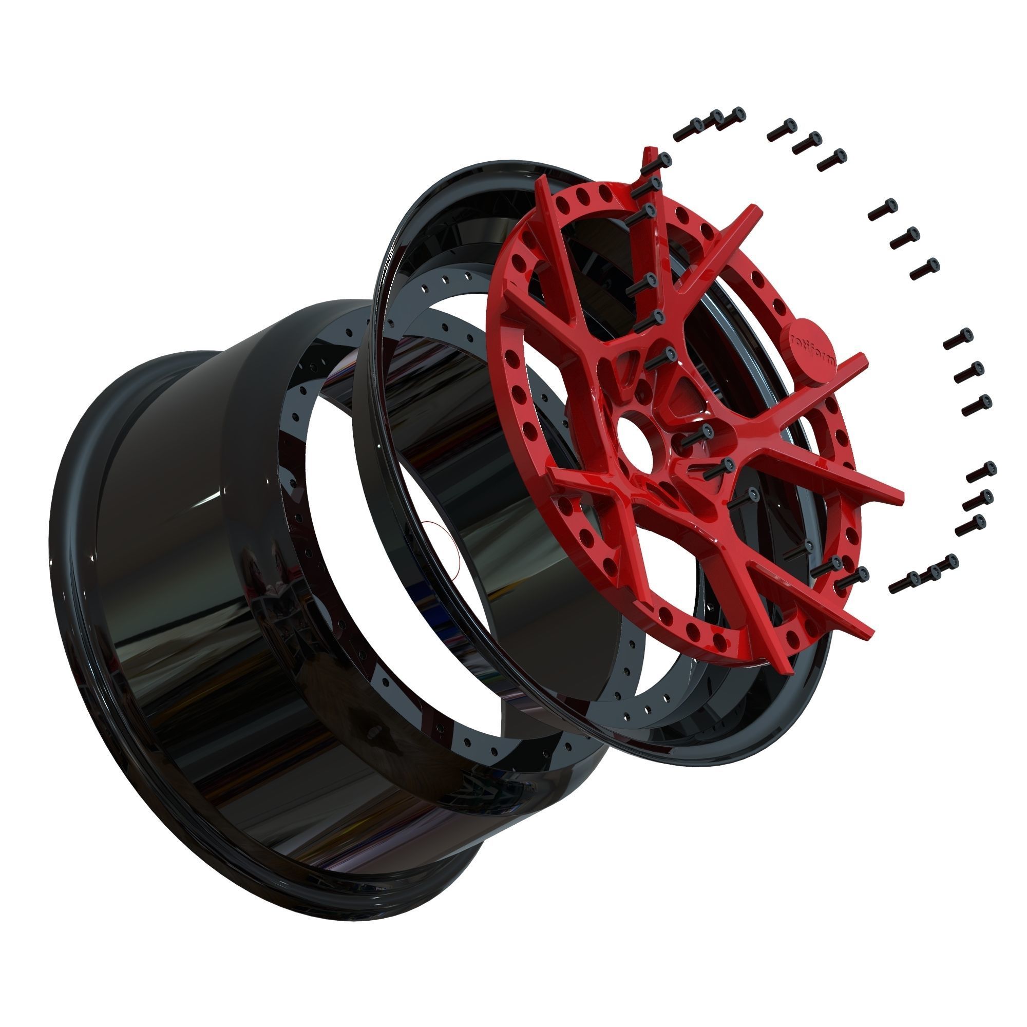 Rotiform KPS wheels 3D model | CGTrader