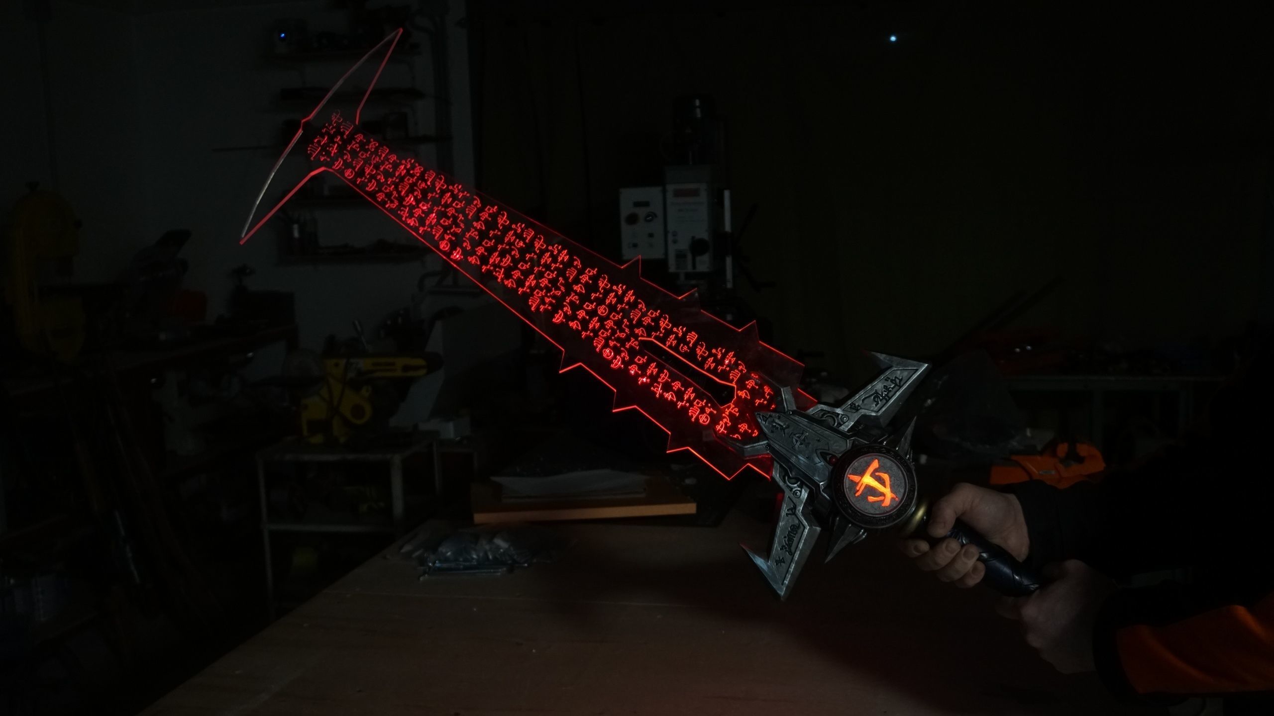 DOOM Eternal Crucible 3D model 3D printable | CGTrader