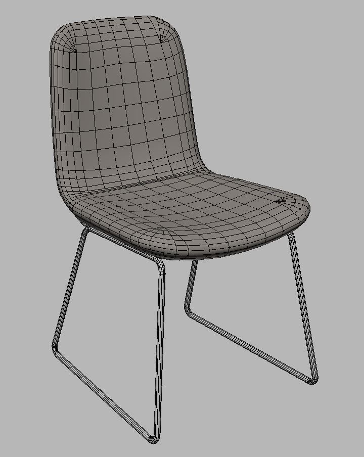 chair Eiffel Handle 3D model | CGTrader