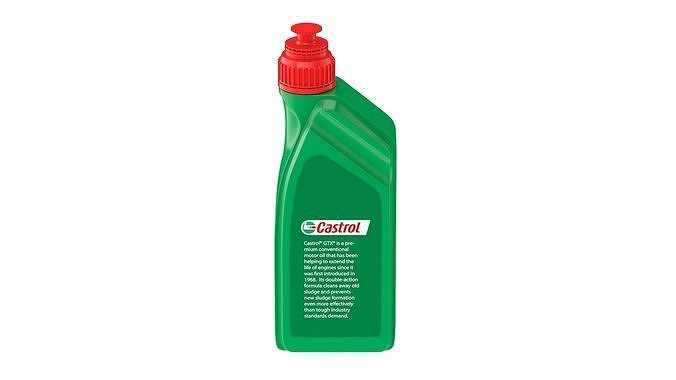 Castrol POWER 1 RACING 4T Four Stroke Motorcycle Engine Oil 1L 3D model ...