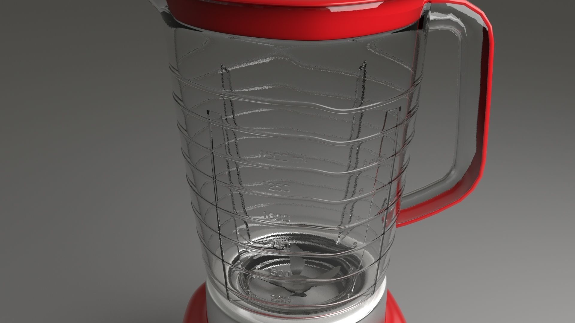 Red Generic blender 3D model | CGTrader