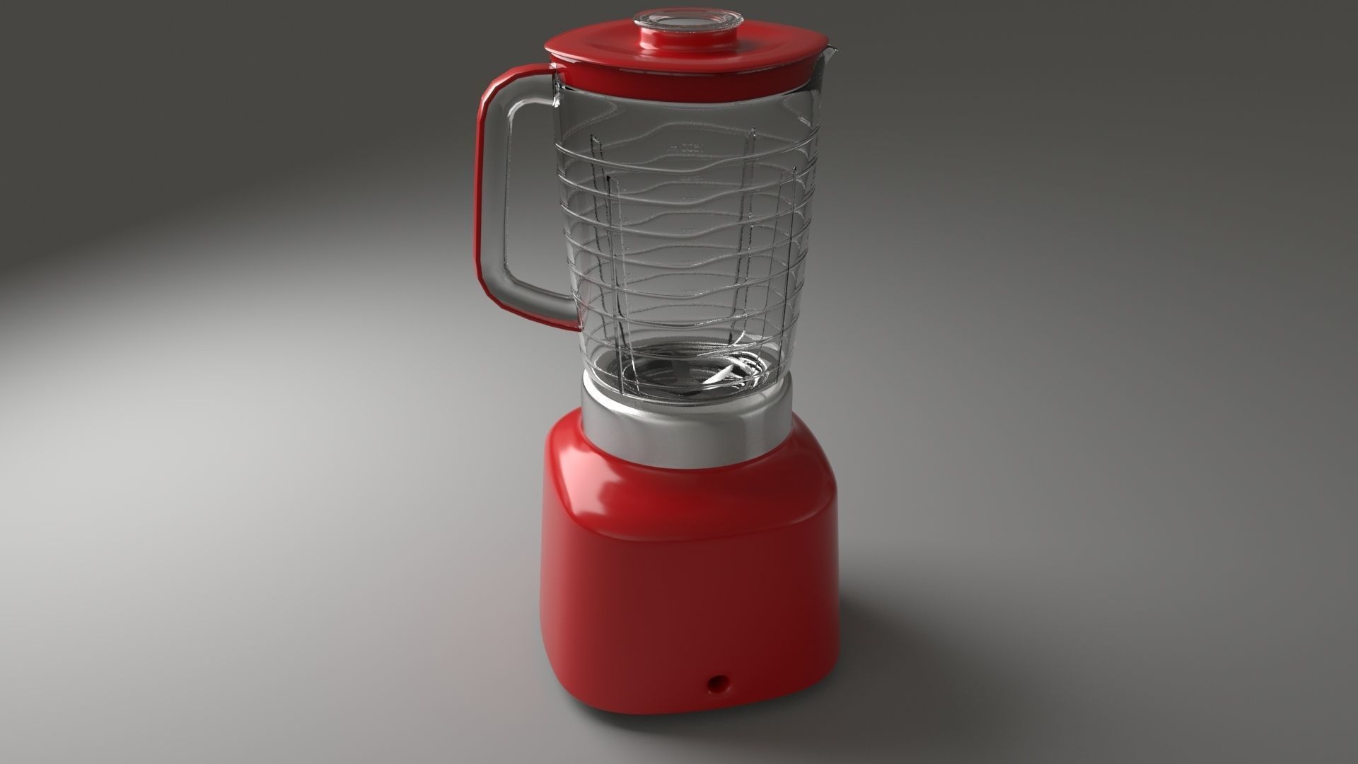 Red Generic blender 3D model | CGTrader